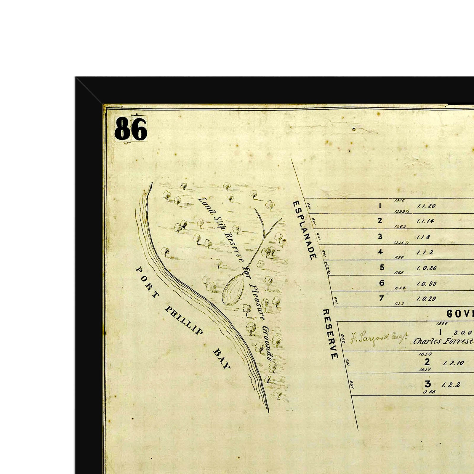 Mount Martha, Victoria Australia Vintage Map #15 (185-?) – Vintage Maps