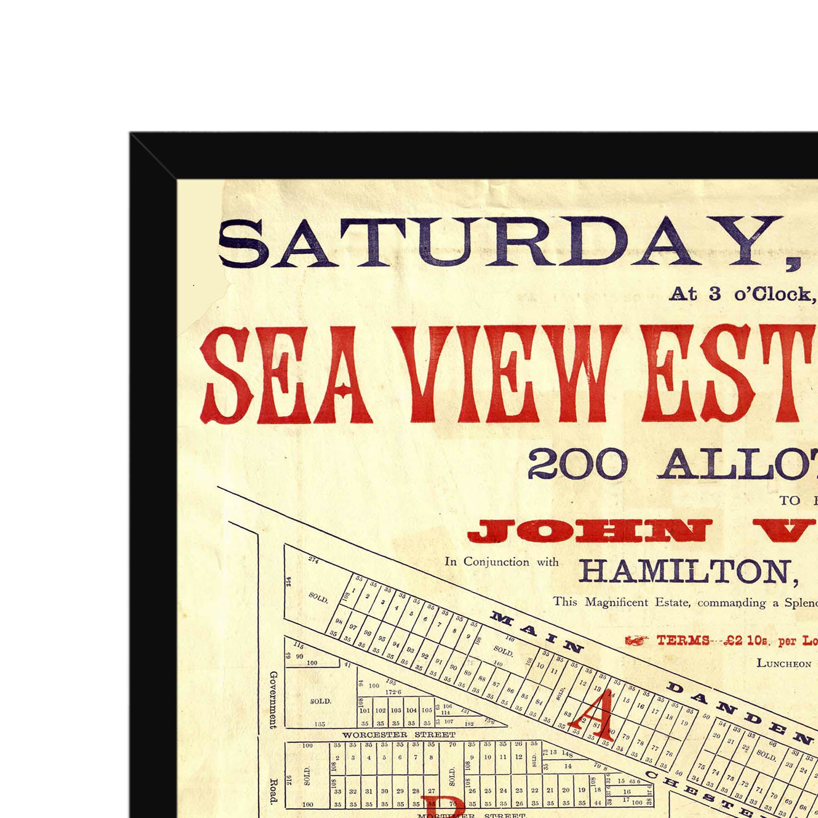 Oakleigh, Victoria Australia Vintage Map #1 (18--?) – Vintage Maps