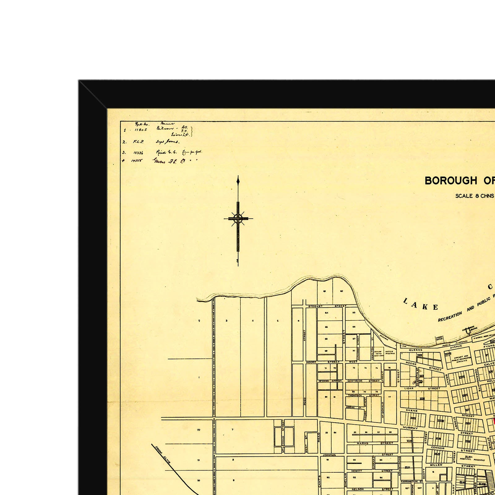 Colac, Victoria Australia Vintage Map #6 (1941) – Vintage Maps