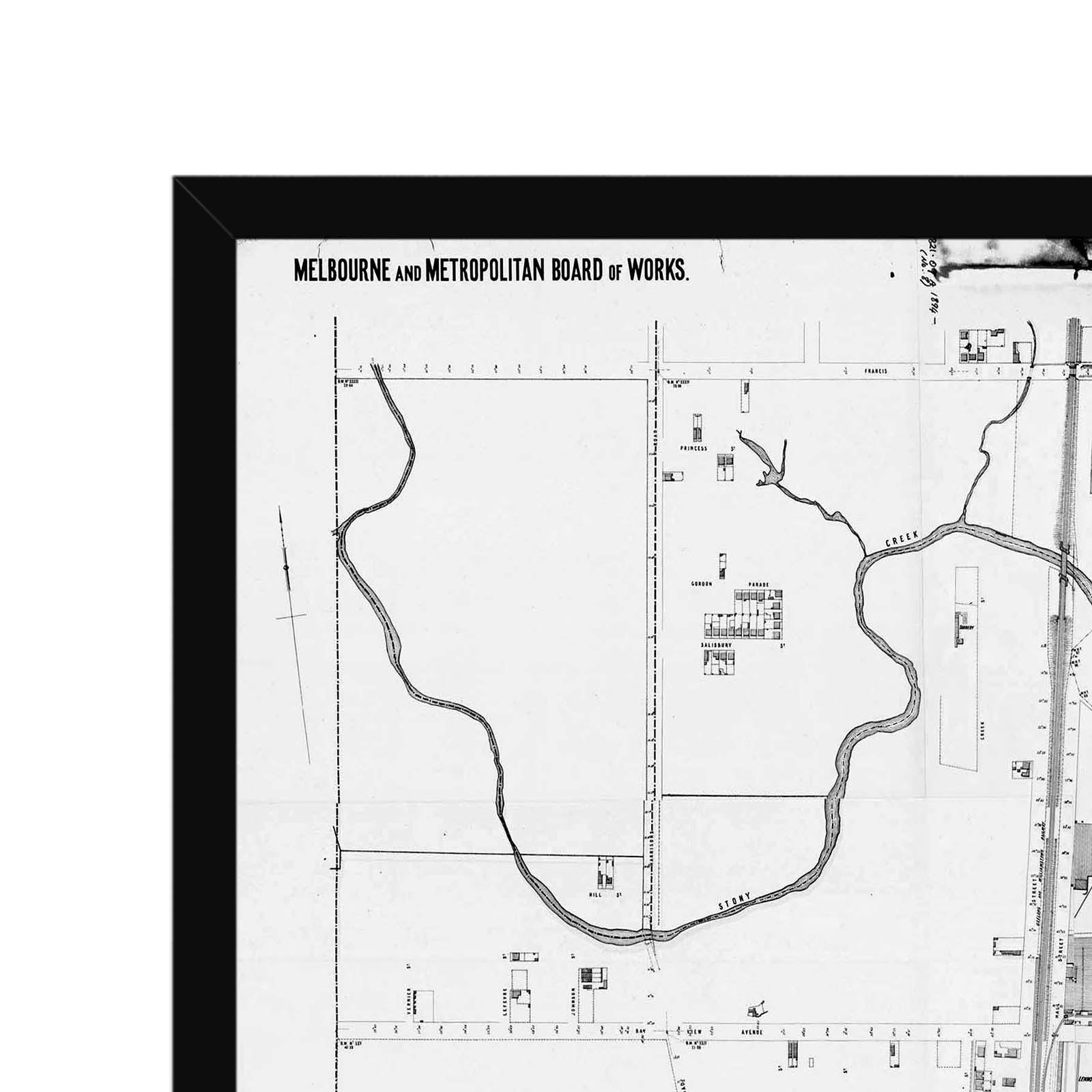 Williamstown, Victoria Australia Vintage Map #27 (1894) – Vintage Maps