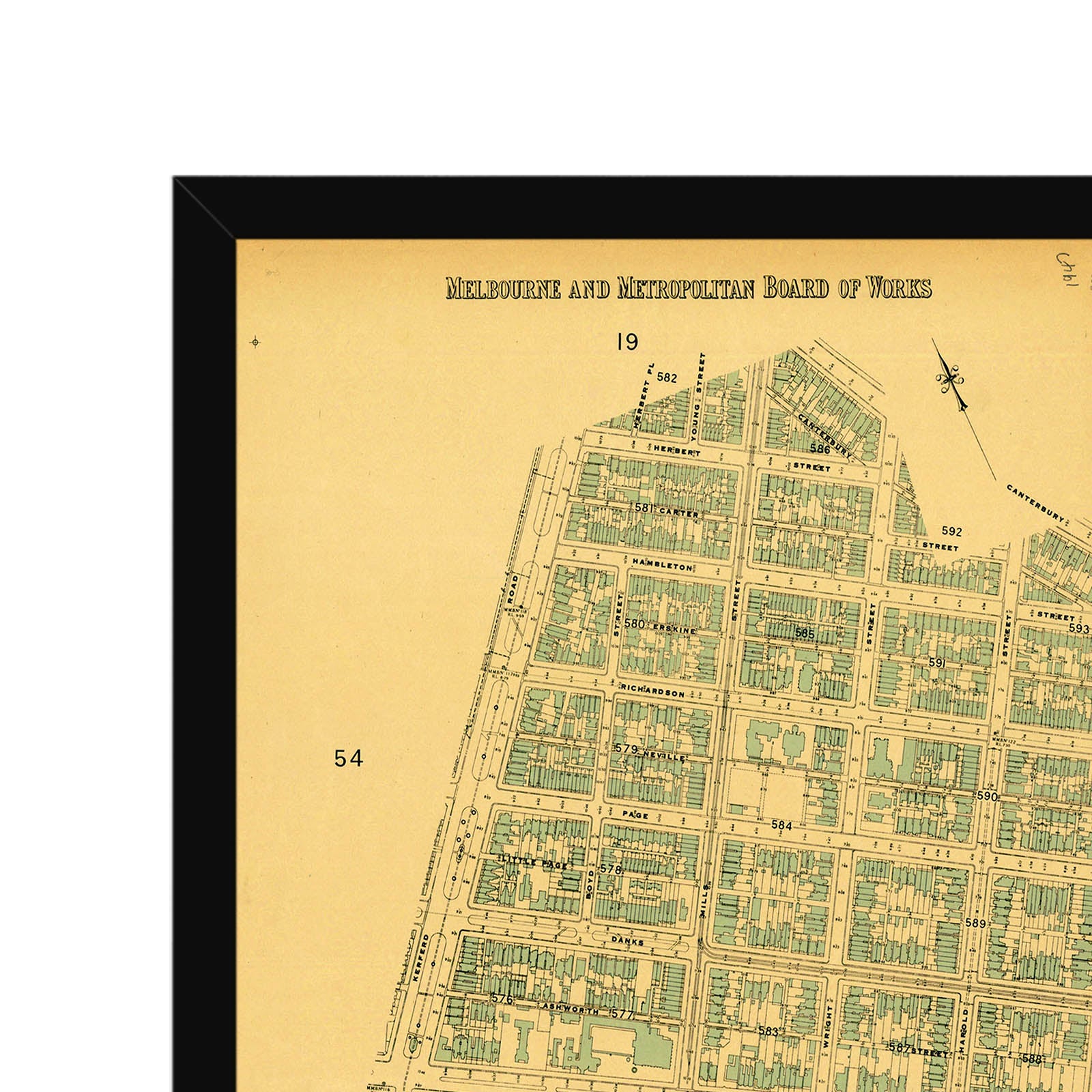 Middle Park, Victoria Australia Vintage Map #12 (1947) – Vintage Maps