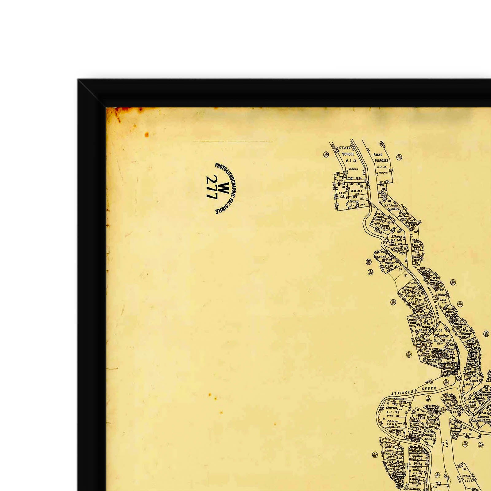 Walhalla, Victoria Australia Vintage Map #2a (1881) – Vintage Maps