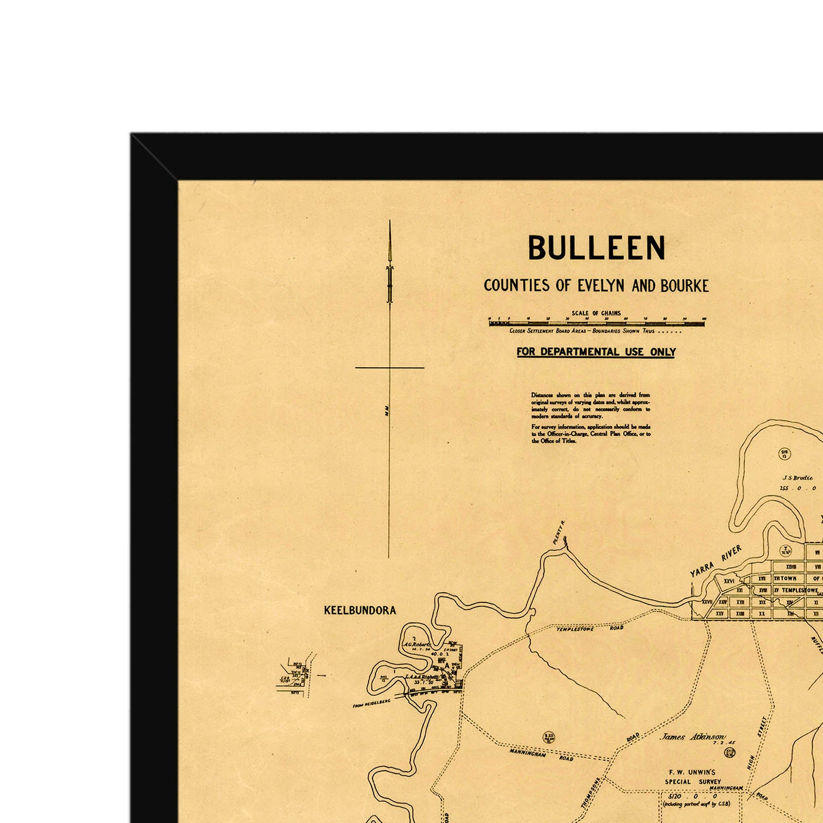 Templestowe, Victoria Australia Vintage Map #8 (1948) – Vintage Maps