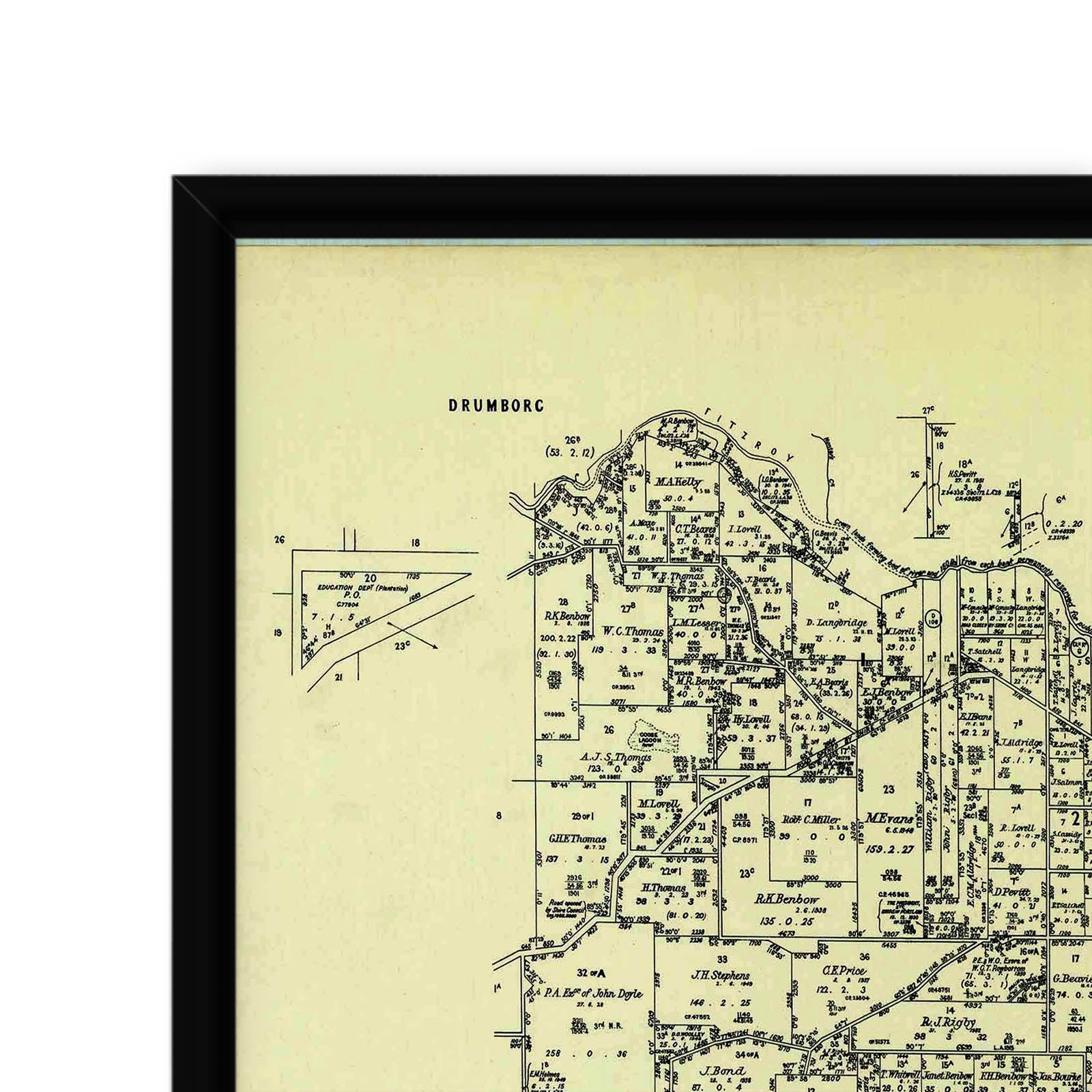 Heywood, Victoria Australia Vintage Map #4 (1957) – Vintage Maps