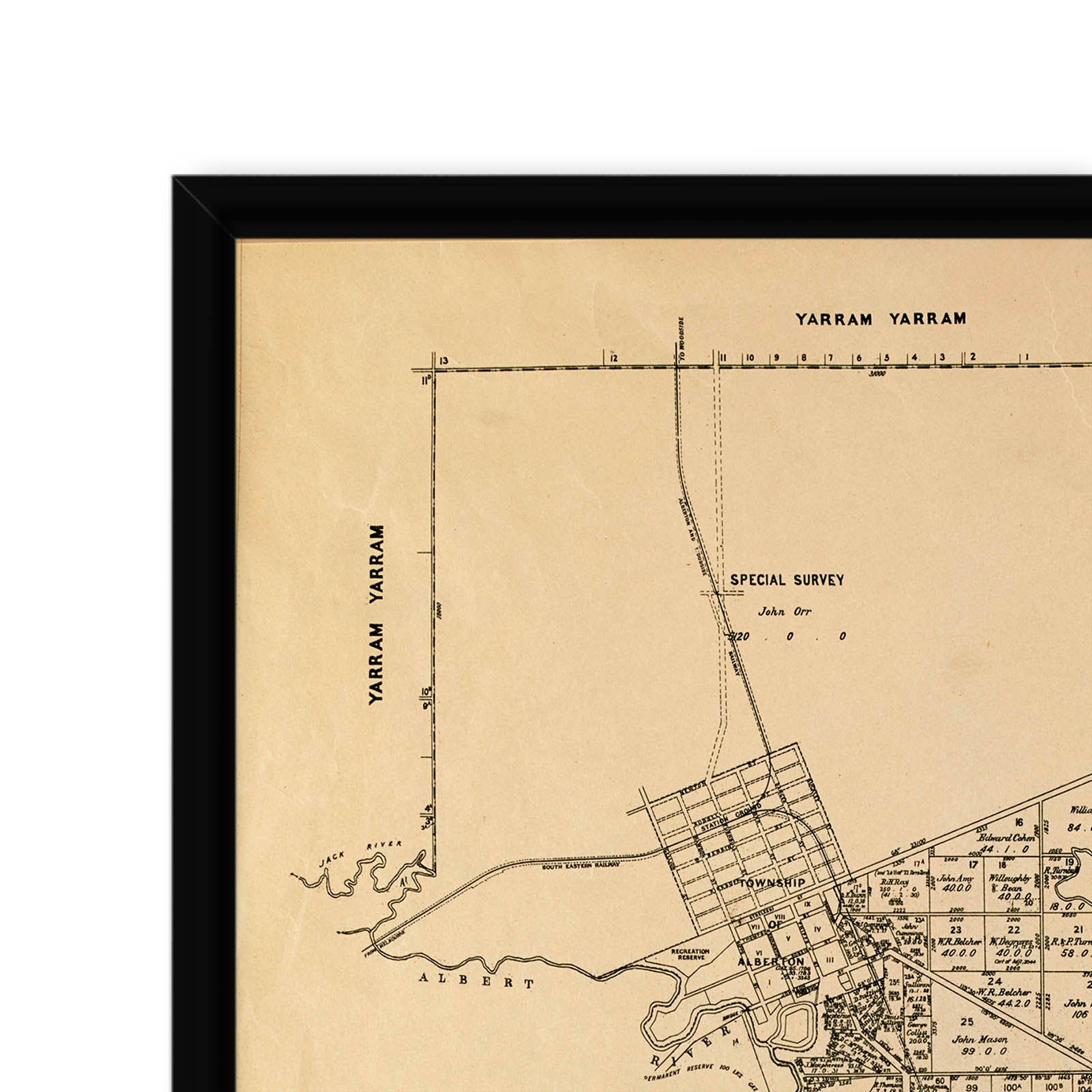 Alberton, Victoria Australia Vintage Map #7 (1936) – Vintage Maps