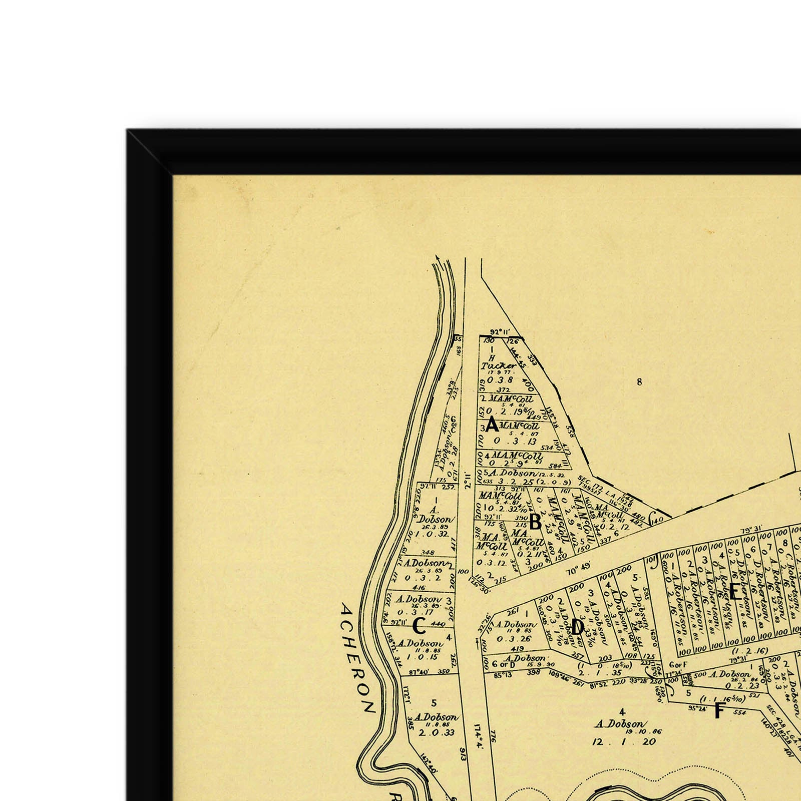 Acheron, Victoria Australia Vintage Map #3 (1932) – Vintage Maps