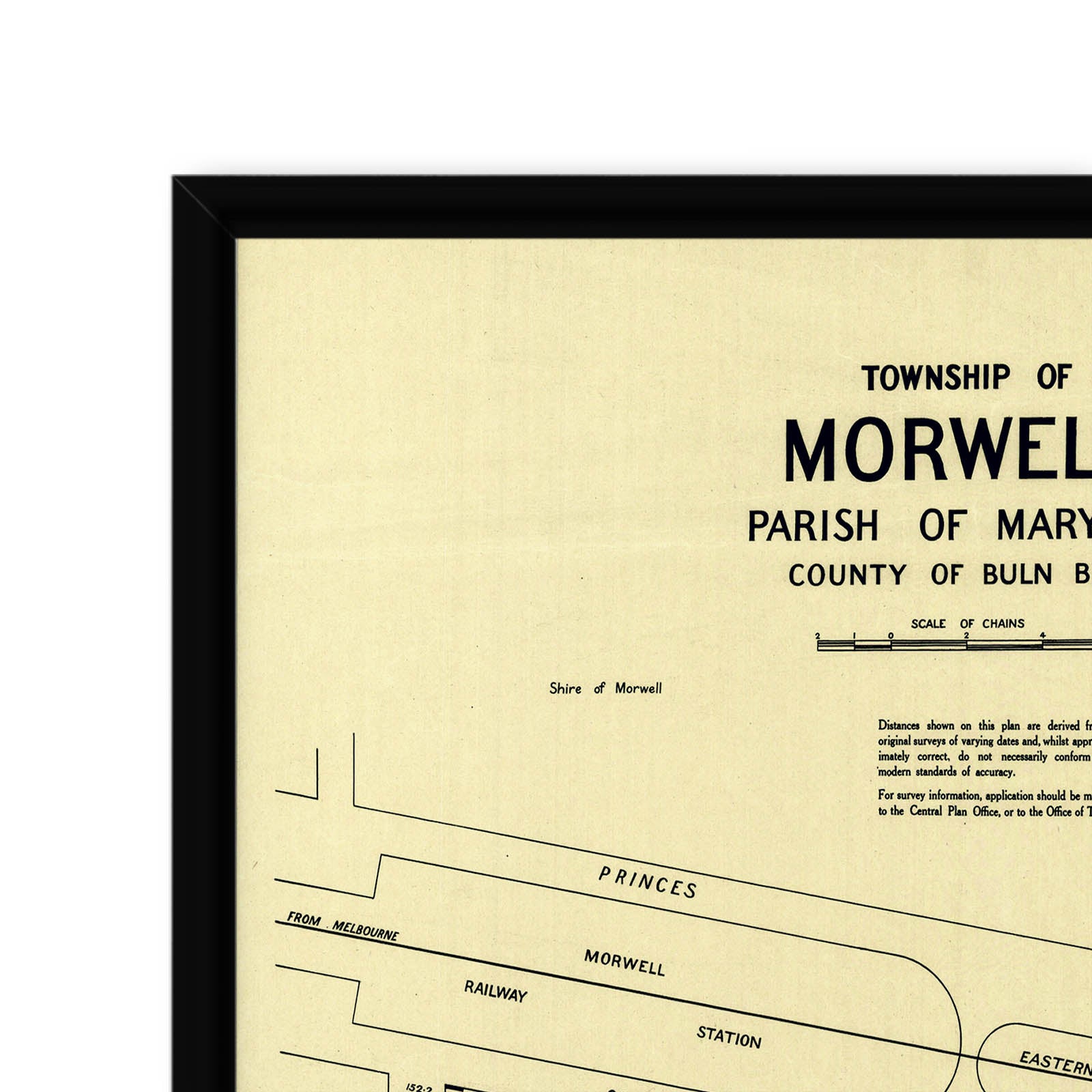 Morwell, Victoria Australia Vintage Map #3 (1953) – Vintage Maps