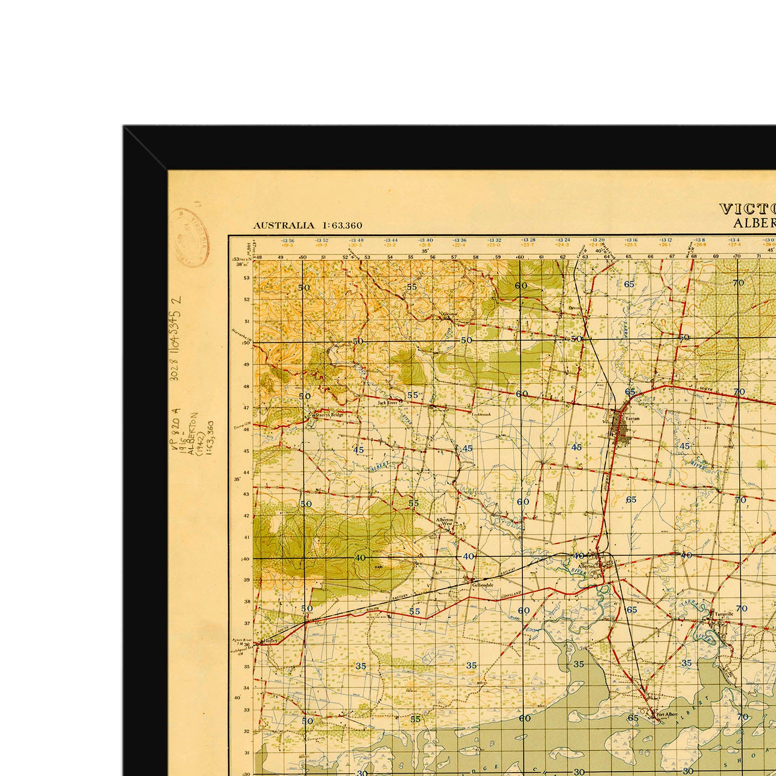 Alberton, Victoria Australia Vintage Map #5 (1942) – Vintage Maps