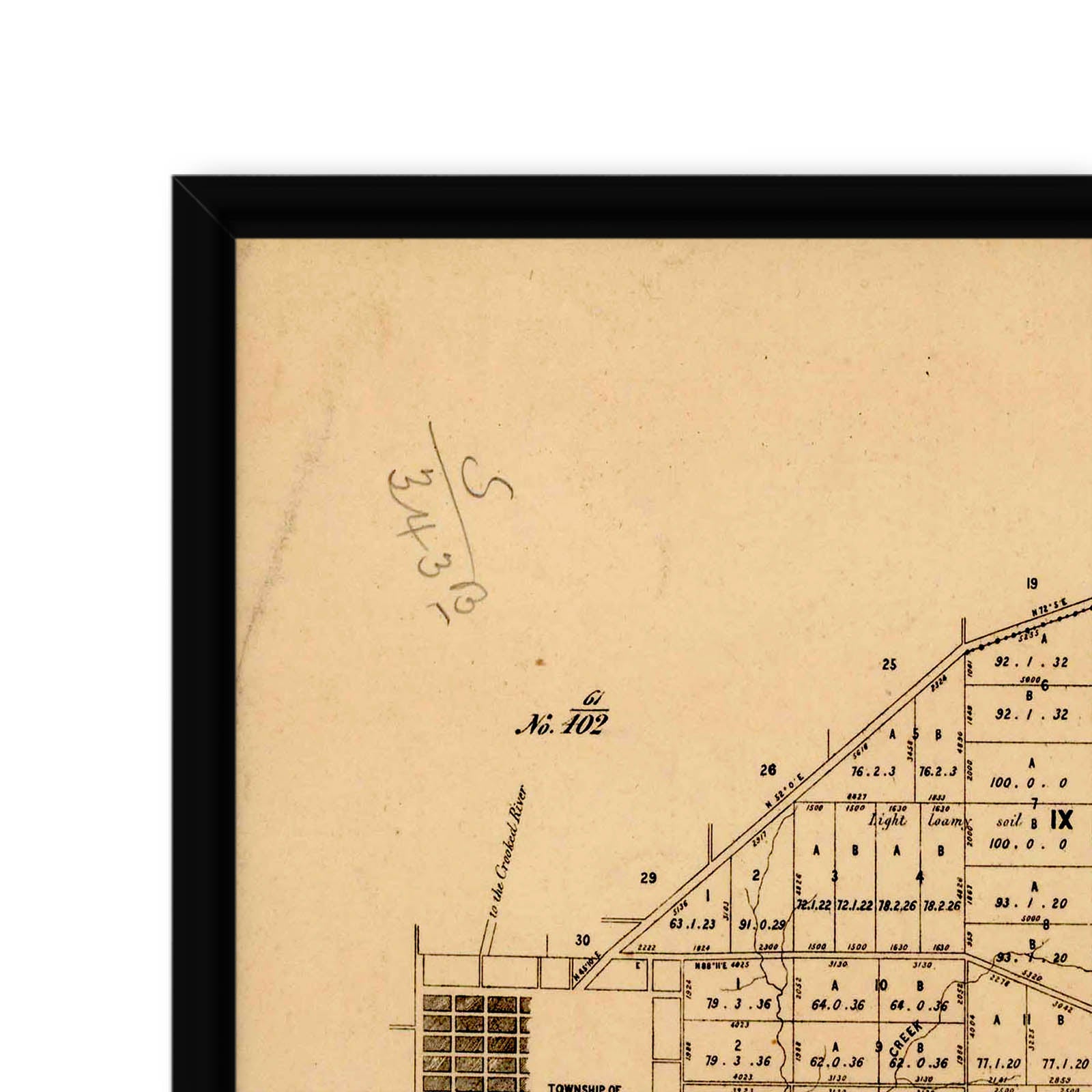 Stratford, Victoria Australia Vintage Map #2 (1866) – Vintage Maps