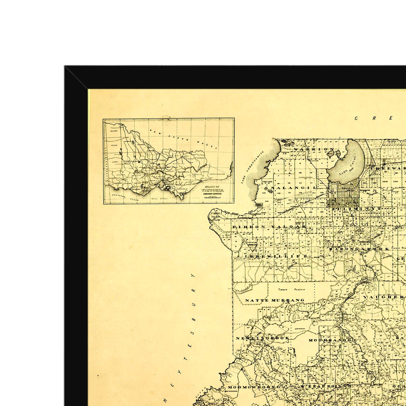 Colac, Victoria Australia Vintage Map #8 (1927) – Vintage Maps
