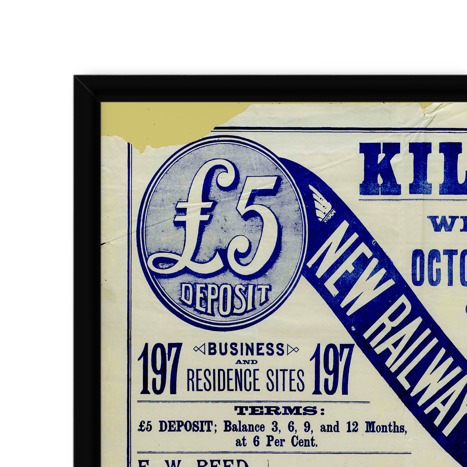 Kilmore, Victoria Australia Vintage Map #1 (1888) – Vintage Maps