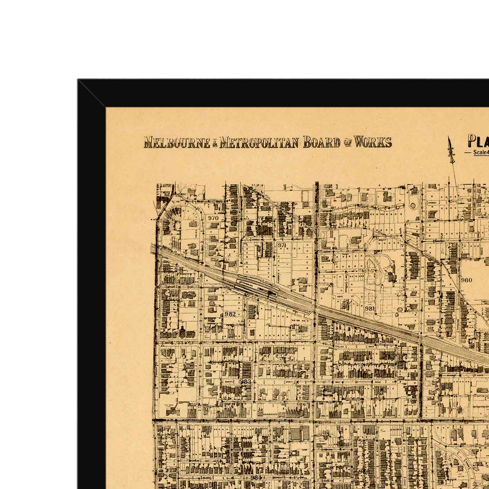 Toorak, Victoria Australia Vintage Map #20 (1933?) – Vintage Maps