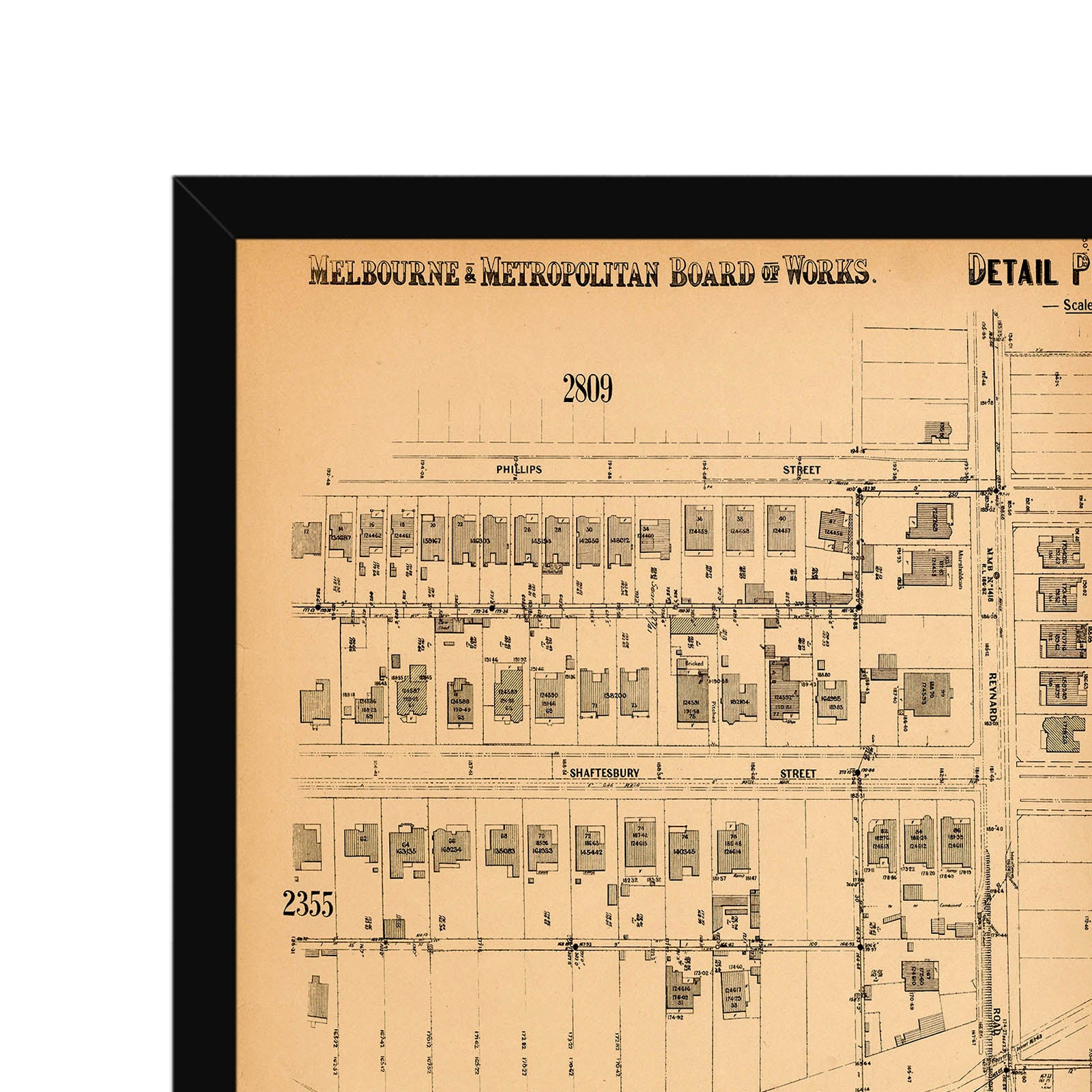 Coburg, Victoria Australia Vintage Map #99 (1935) – Vintage Maps