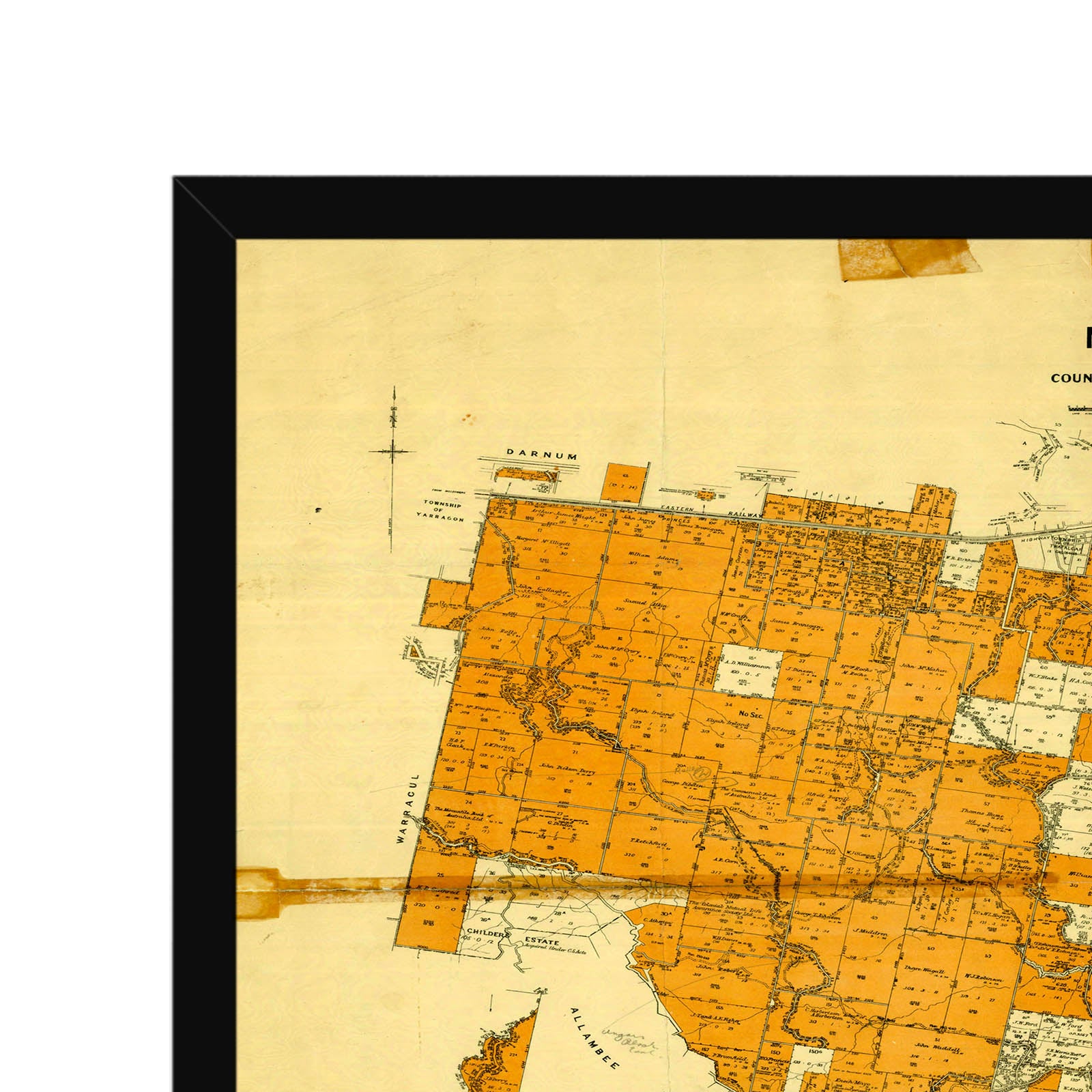 Moe, Victoria Australia Vintage Map #10 (1939) – Vintage Maps