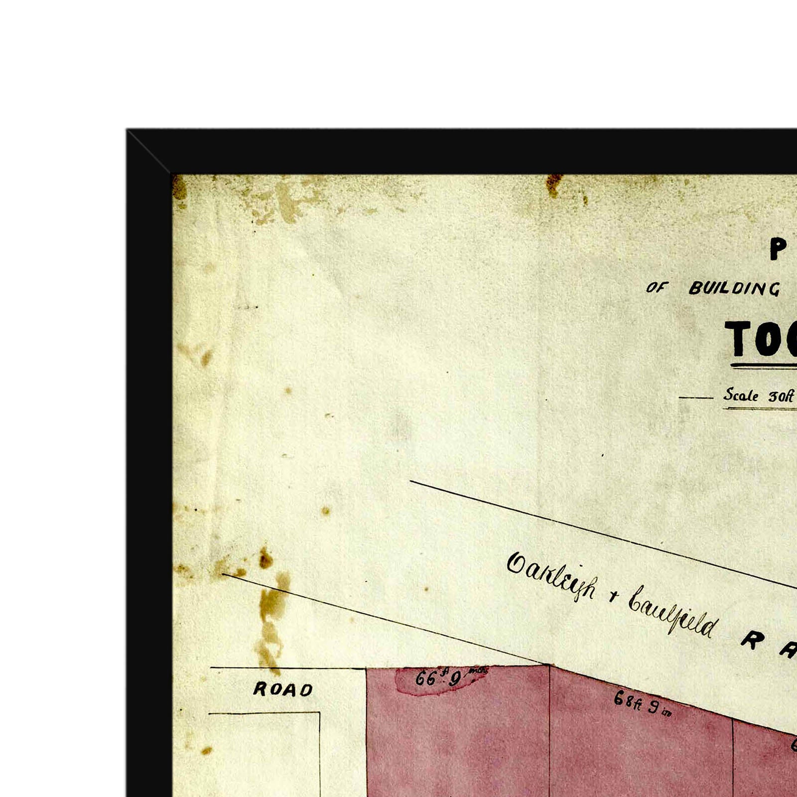 Toorak, Victoria Australia Vintage Map #32 (1883) – Vintage Maps