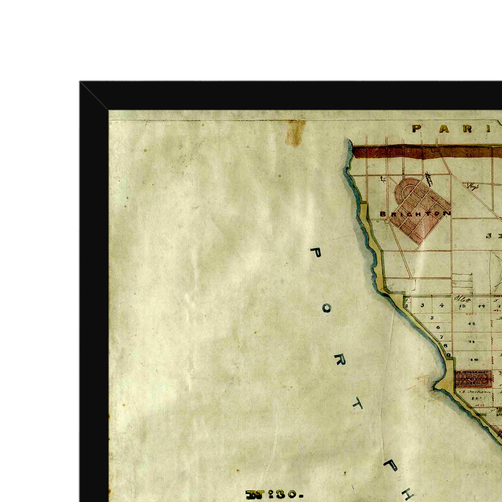Moorabbin, Victoria Australia Vintage Map #6 (185-?) – Vintage Maps