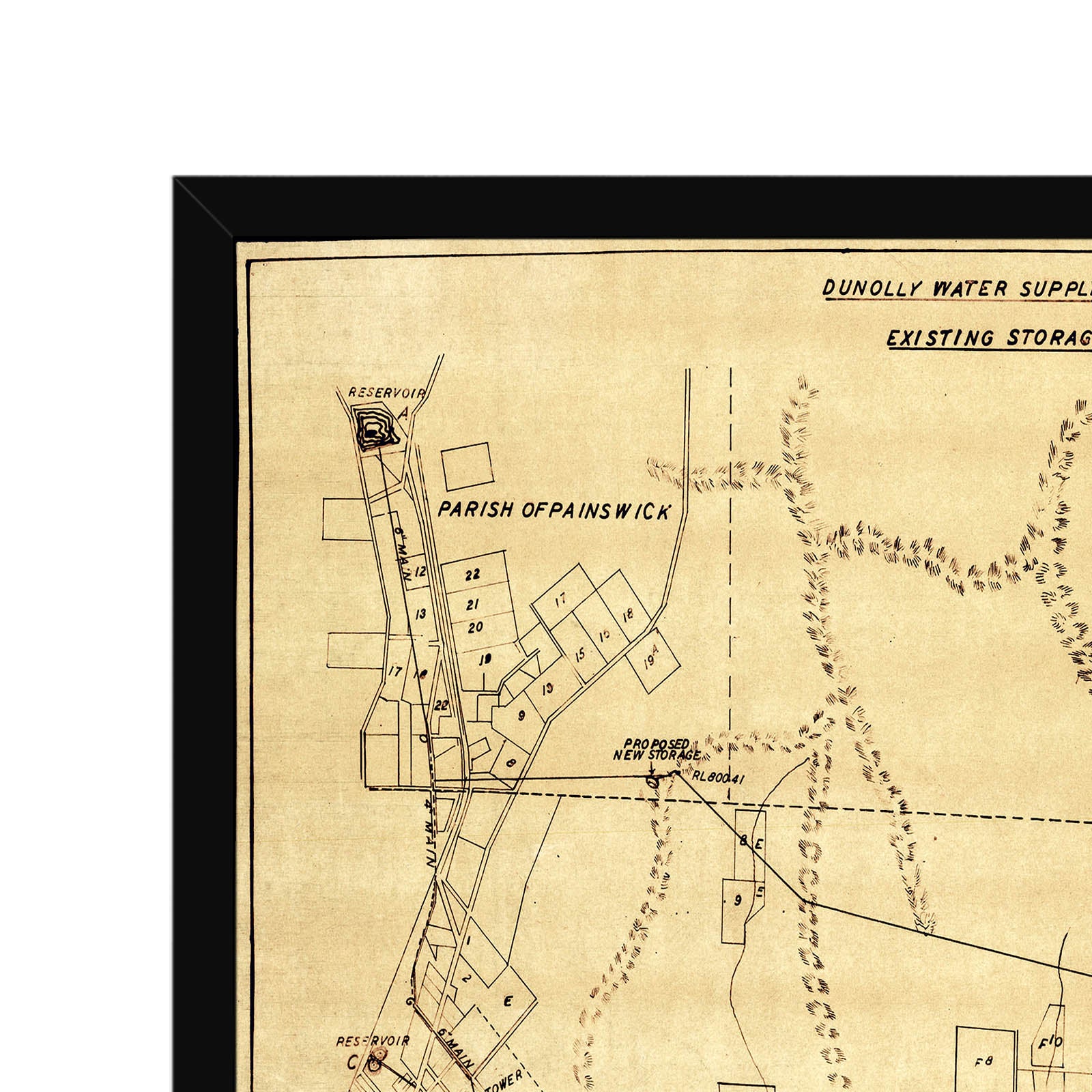 Dunolly, Victoria Australia Vintage Map #14 (1944) – Vintage Maps
