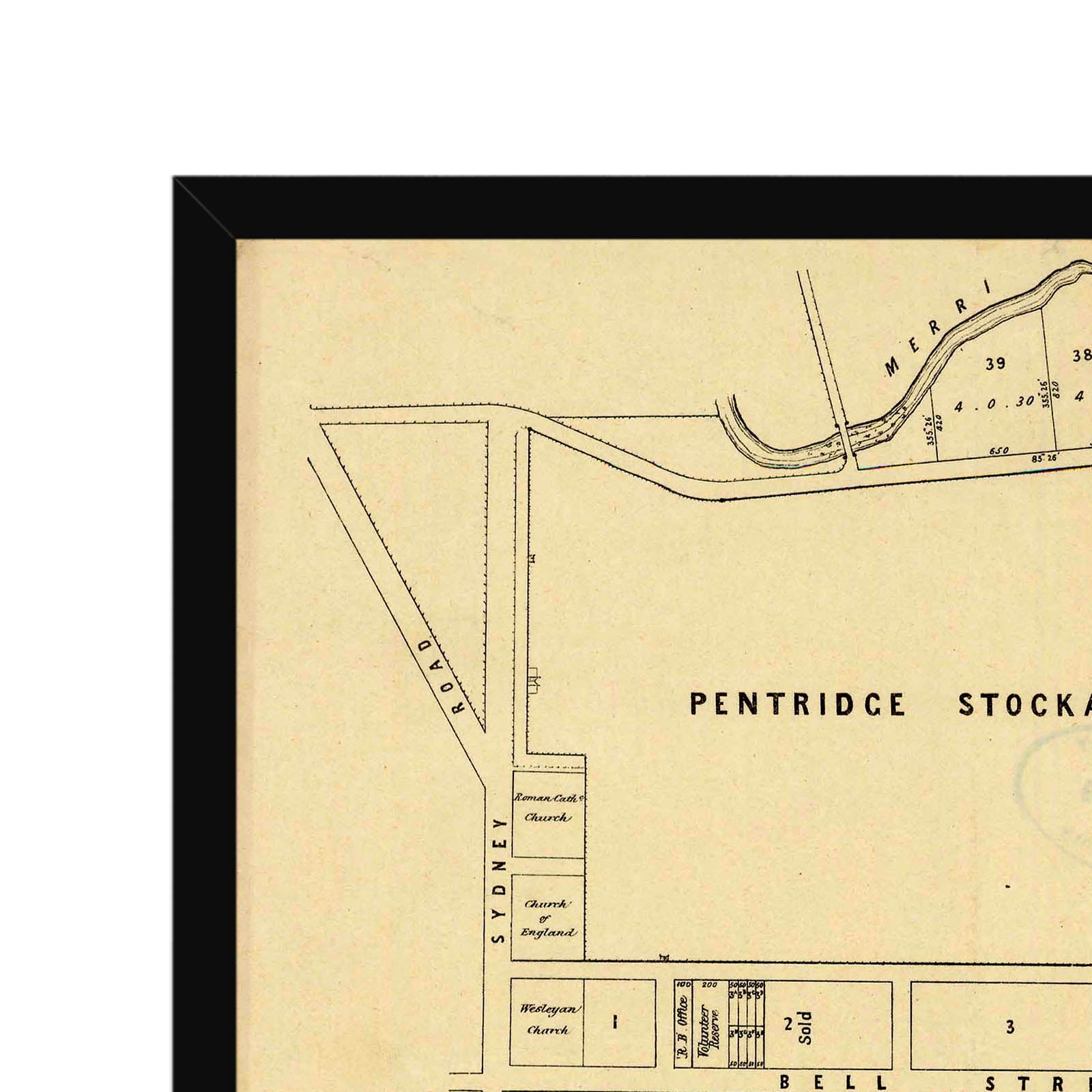 Coburg, Victoria Australia Vintage Map #68 (187-?) – Vintage Maps