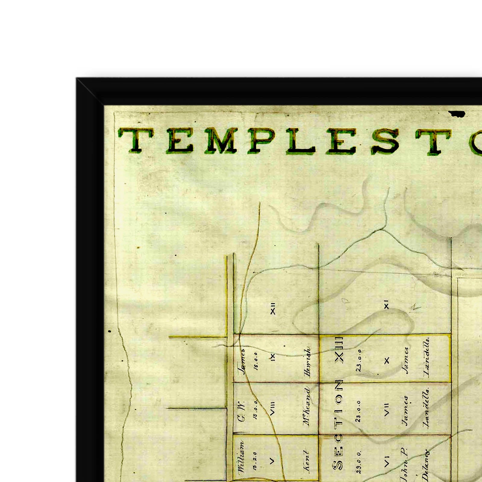 Templestowe, Victoria Australia Vintage Map #7 (185-?) – Vintage Maps