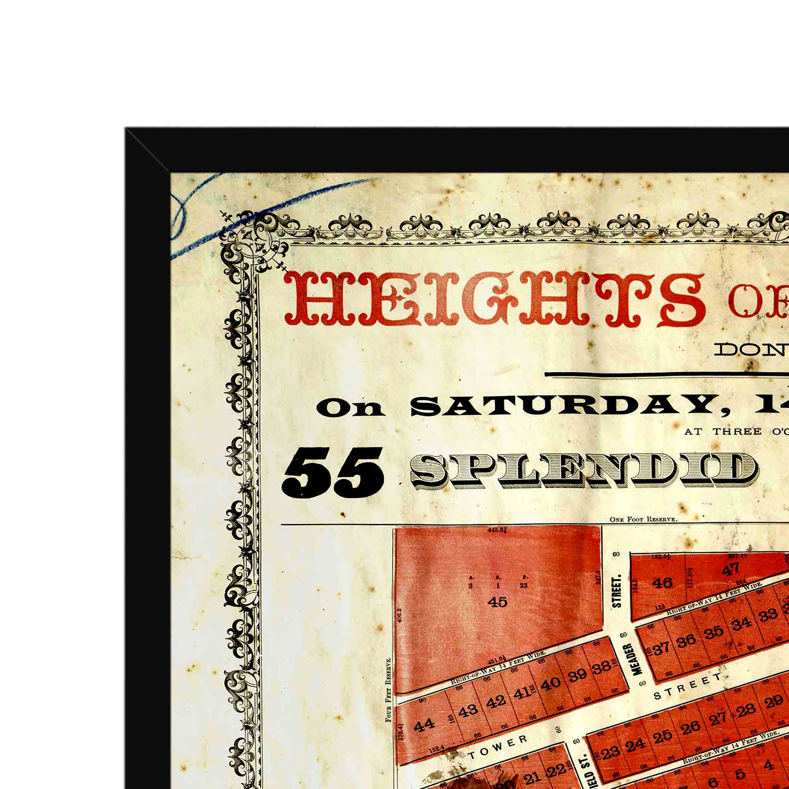 Doncaster, Victoria Australia Vintage Map #2 (1888) – Vintage Maps