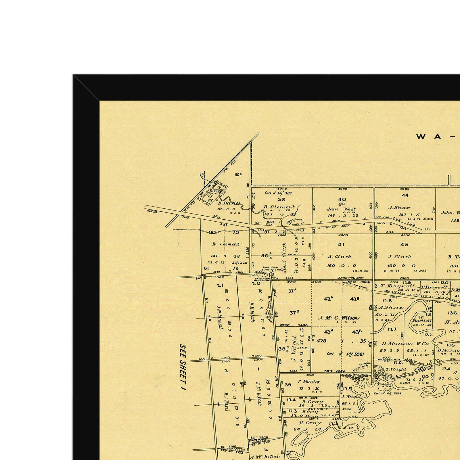 Maffra, Victoria Australia Vintage Map #3b (1946) – Vintage Maps