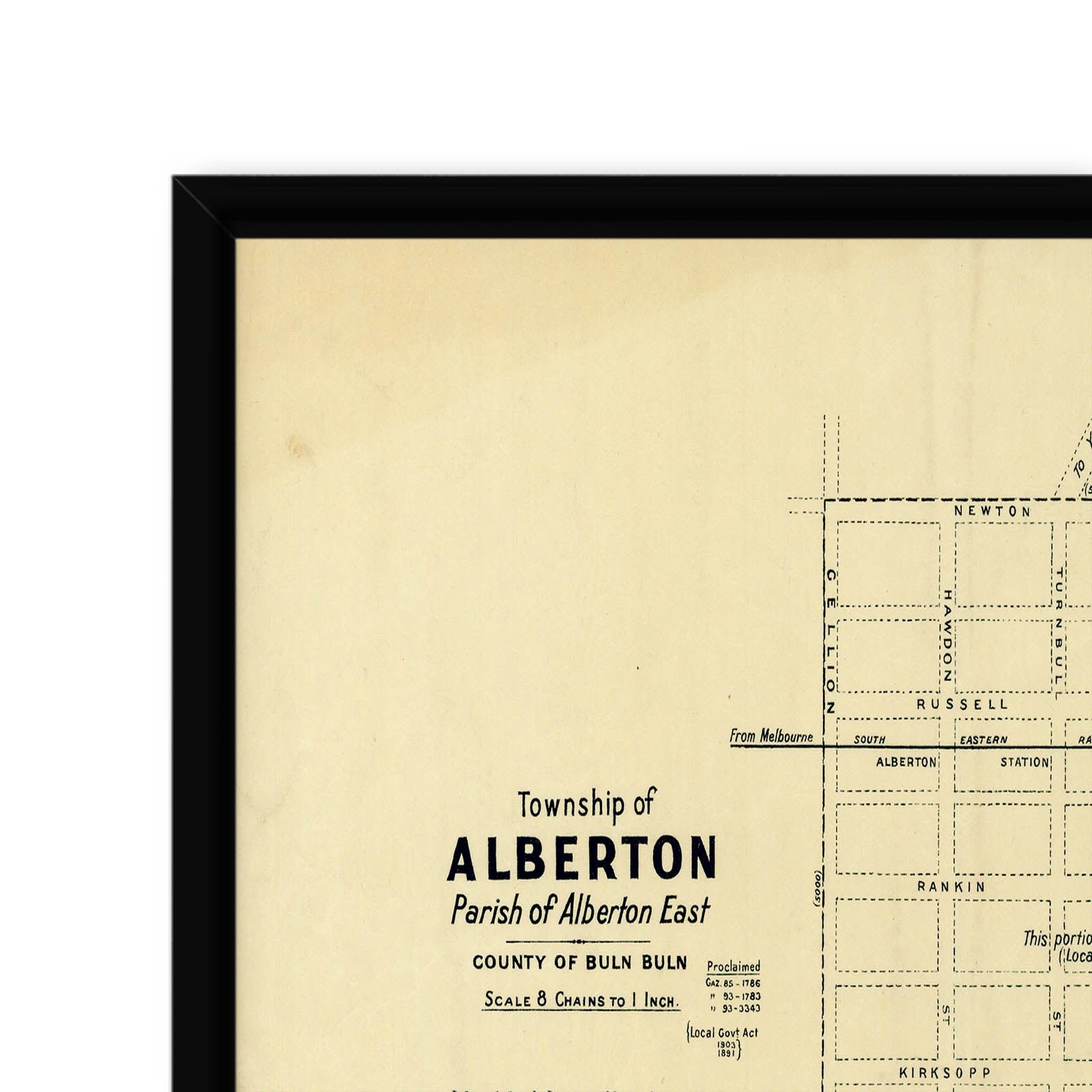 Alberton, Victoria Australia Vintage Map #6 (1938) – Vintage Maps