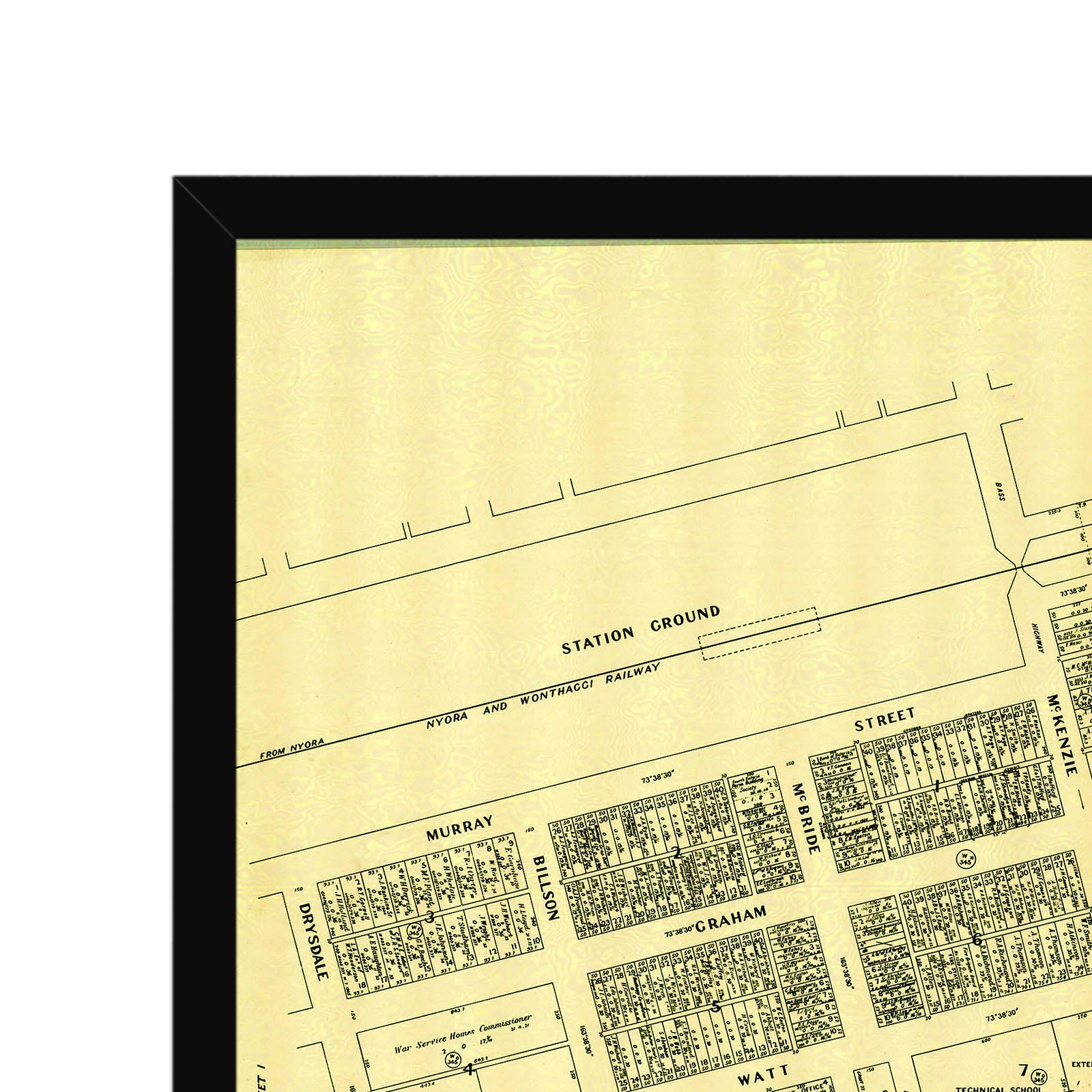 Wonthaggi, Victoria Australia Vintage Map #3 (1957) – Vintage Maps