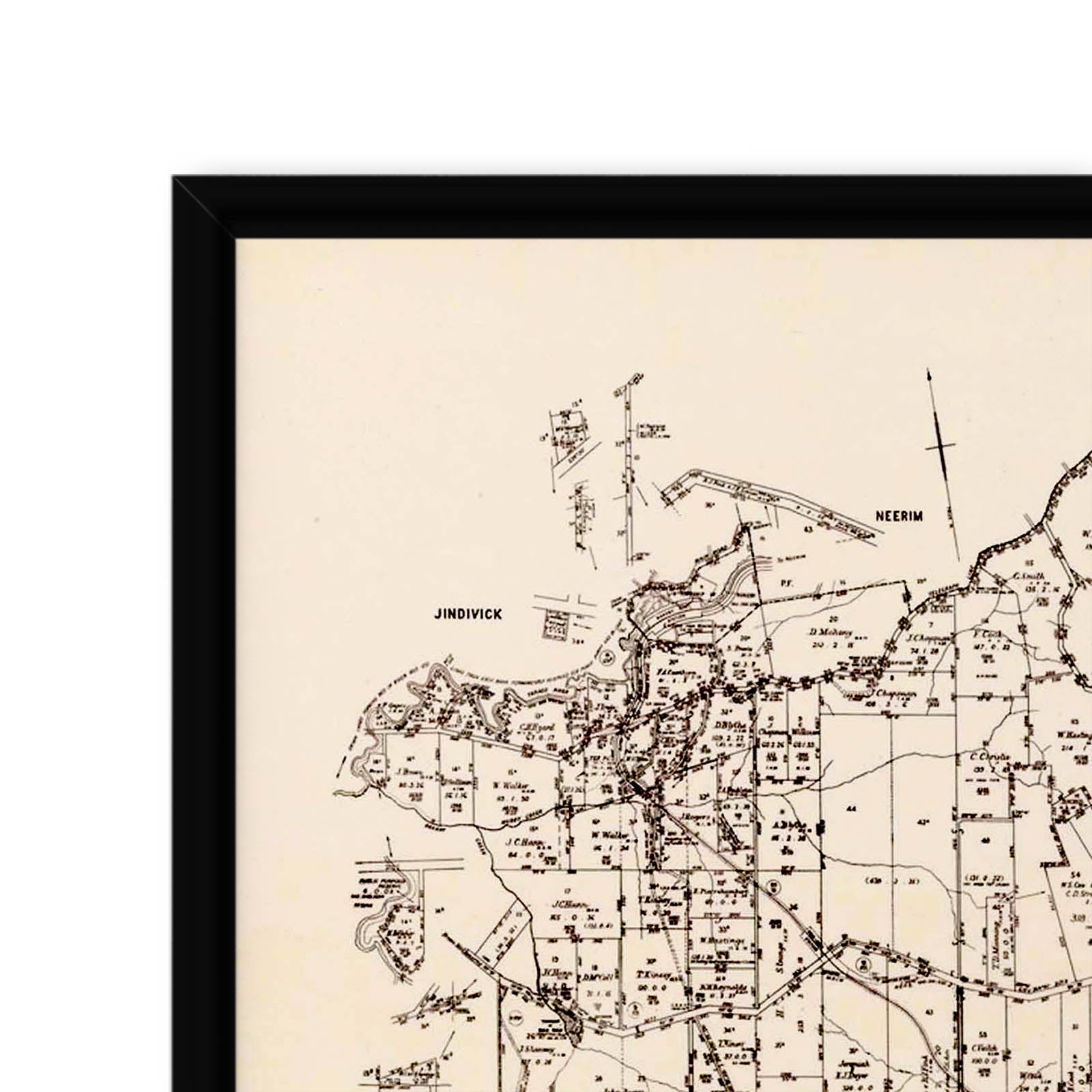 Warragul, Victoria Australia Vintage Map #9 (1960) – Vintage Maps