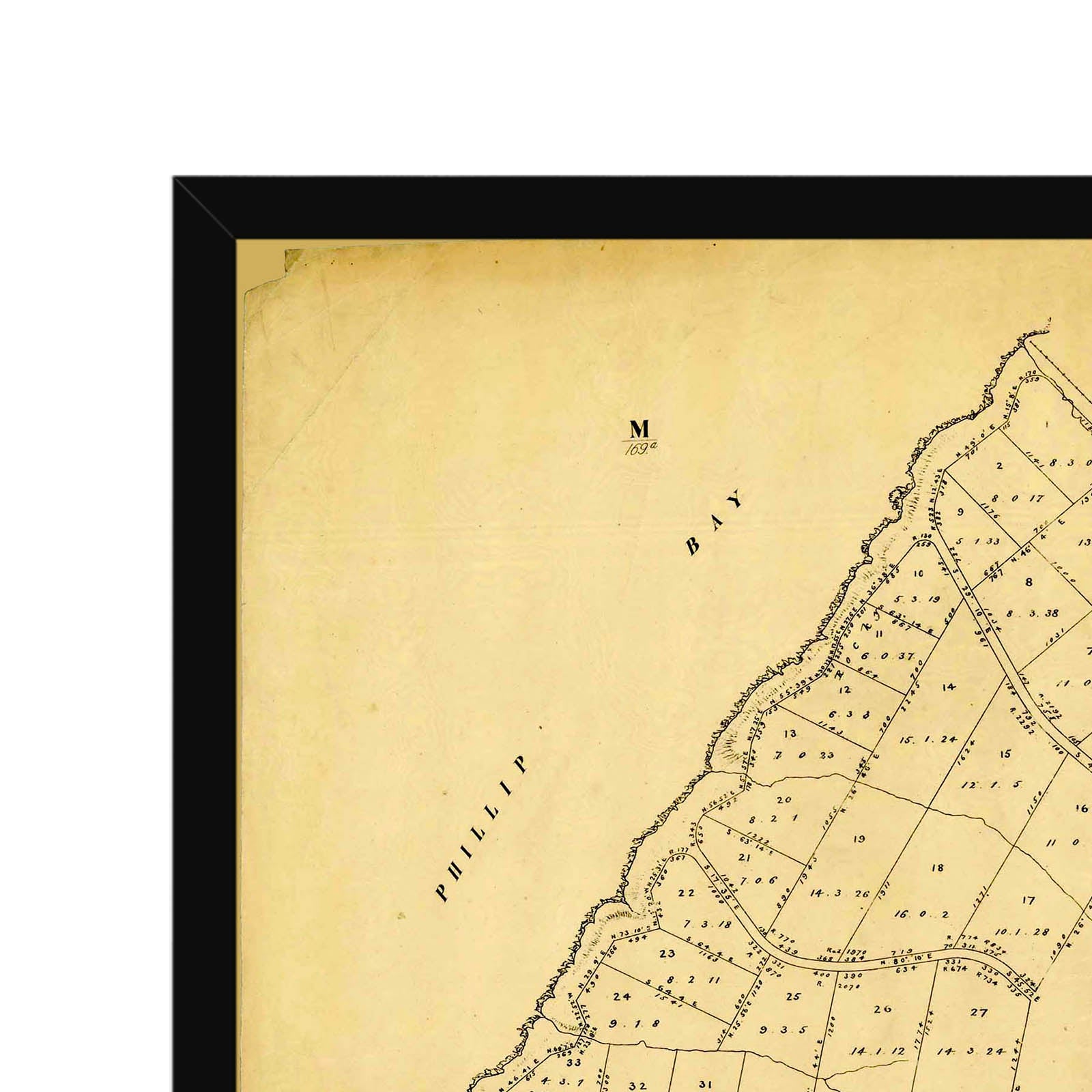 Mount Martha, Victoria Australia Vintage Map #8 (1866) – Vintage Maps