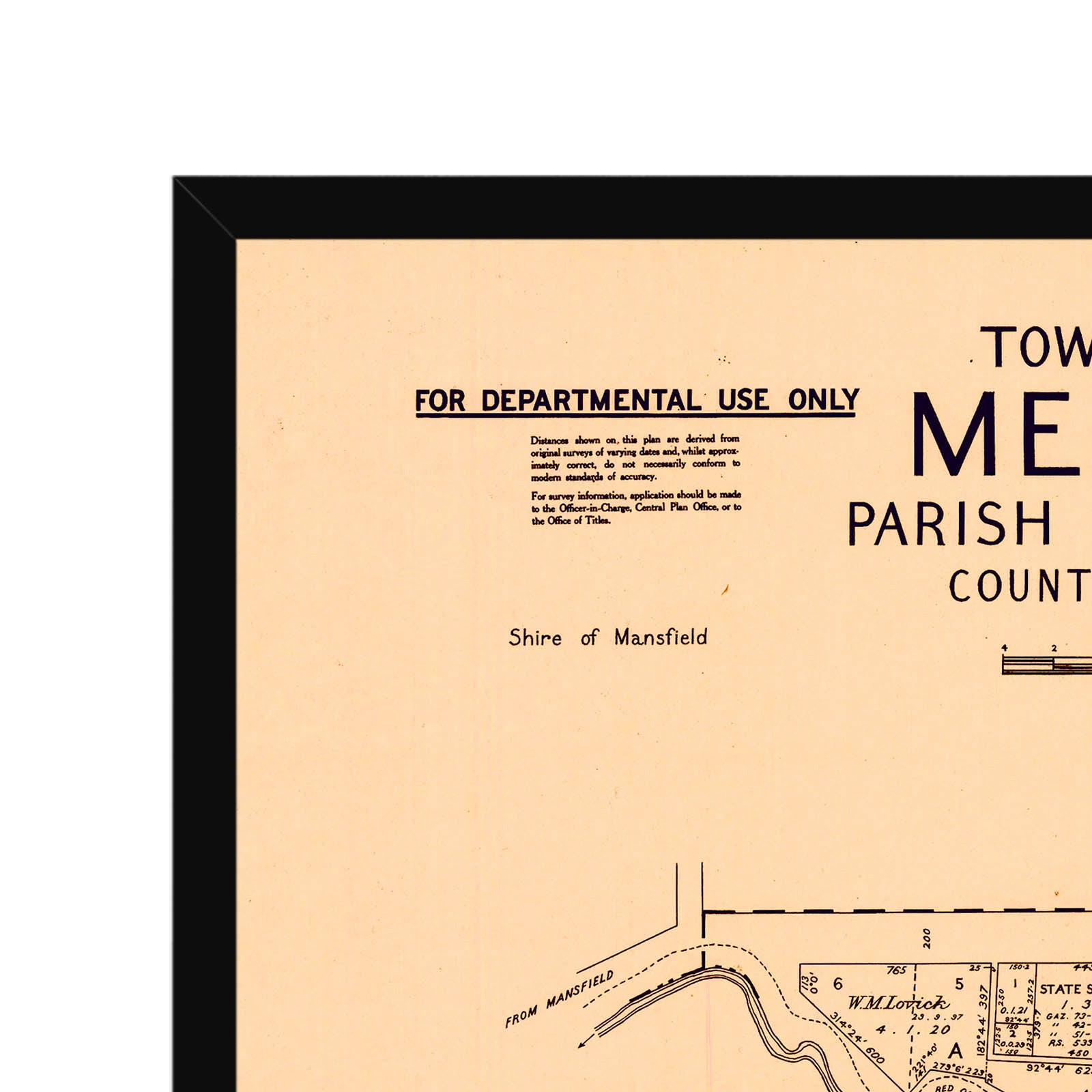 Merrijig, Victoria Australia Vintage Map #2 (1951) – Vintage Maps