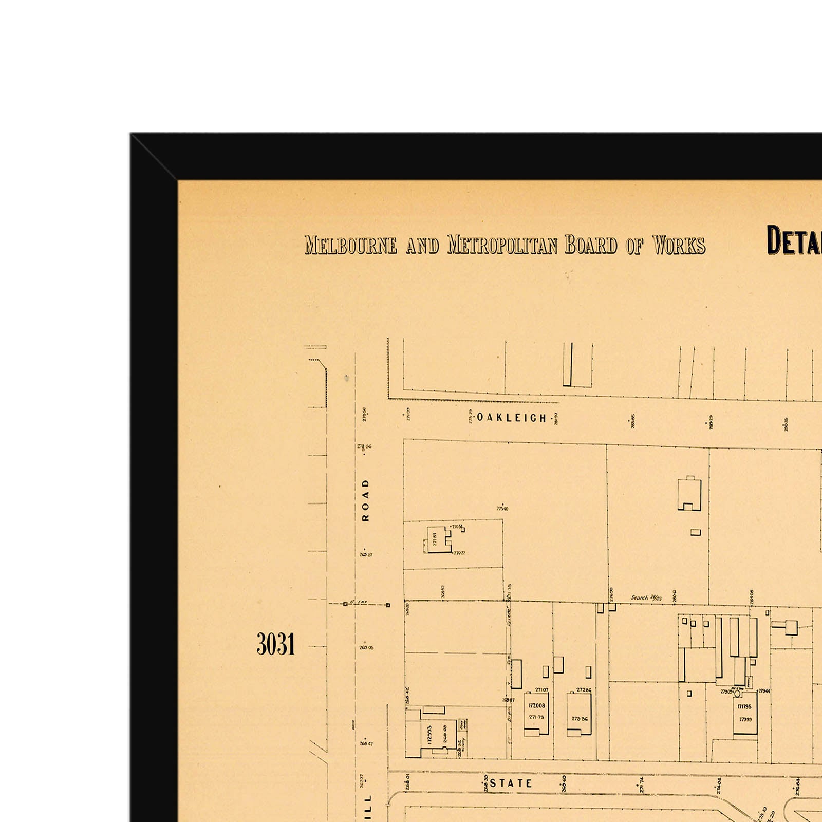 Mulgrave, Victoria Australia Vintage Map #9 (1947) – Vintage Maps