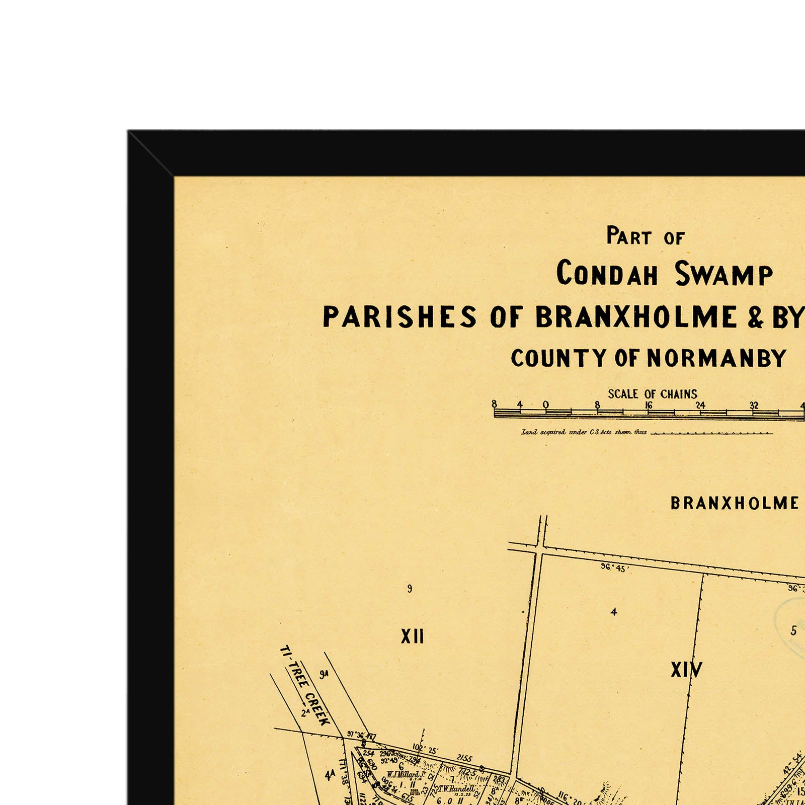 Branxholme, Victoria Australia Vintage Map #8 (1926) – Vintage Maps