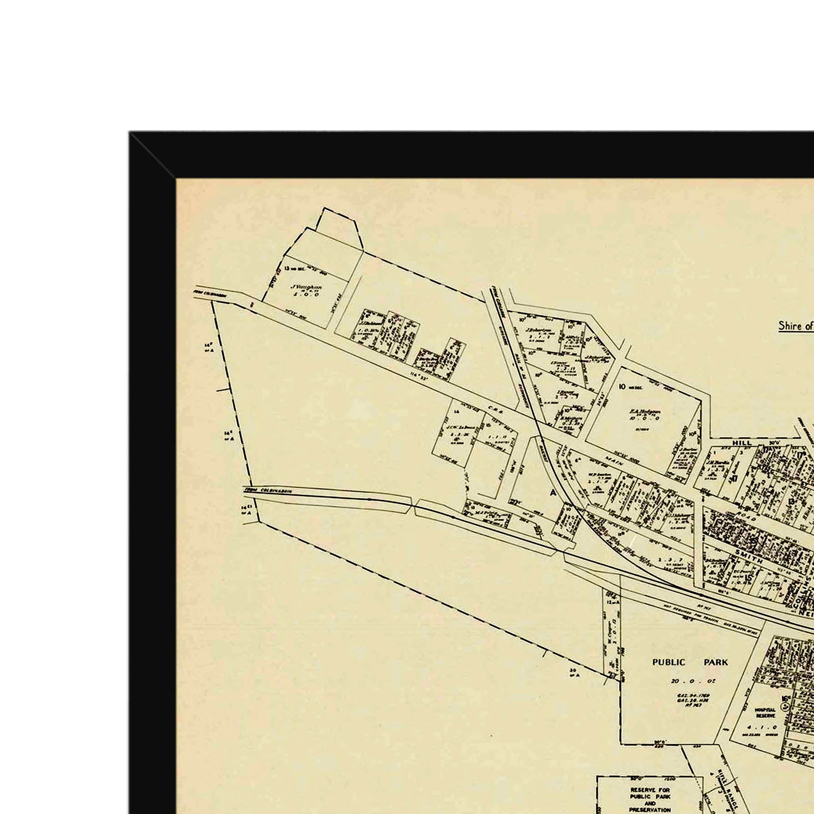 Rushworth, Victoria Australia Vintage Map #1 (1960) – Vintage Maps