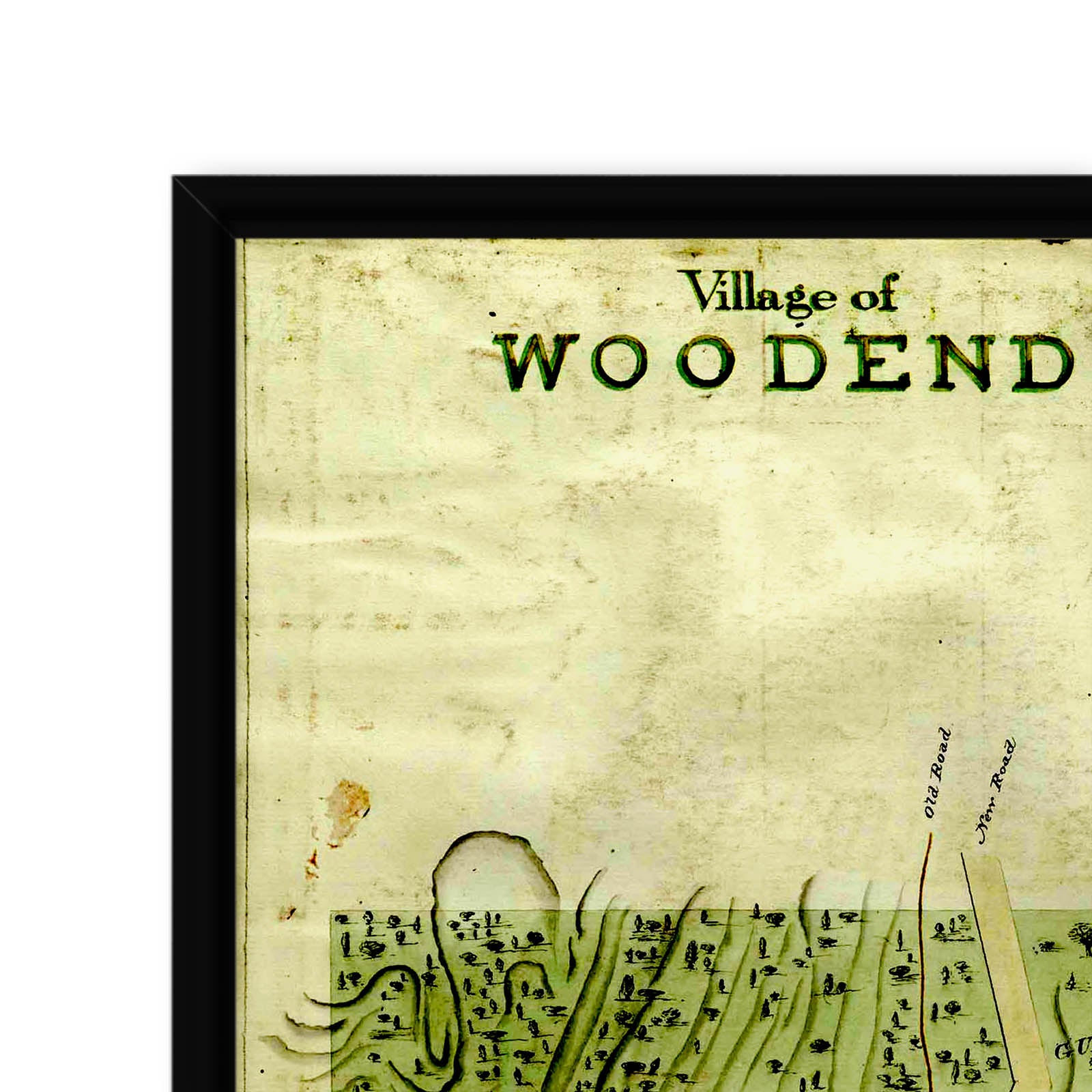 Woodend, Victoria Australia Vintage Map #7 (185-?) – Vintage Maps