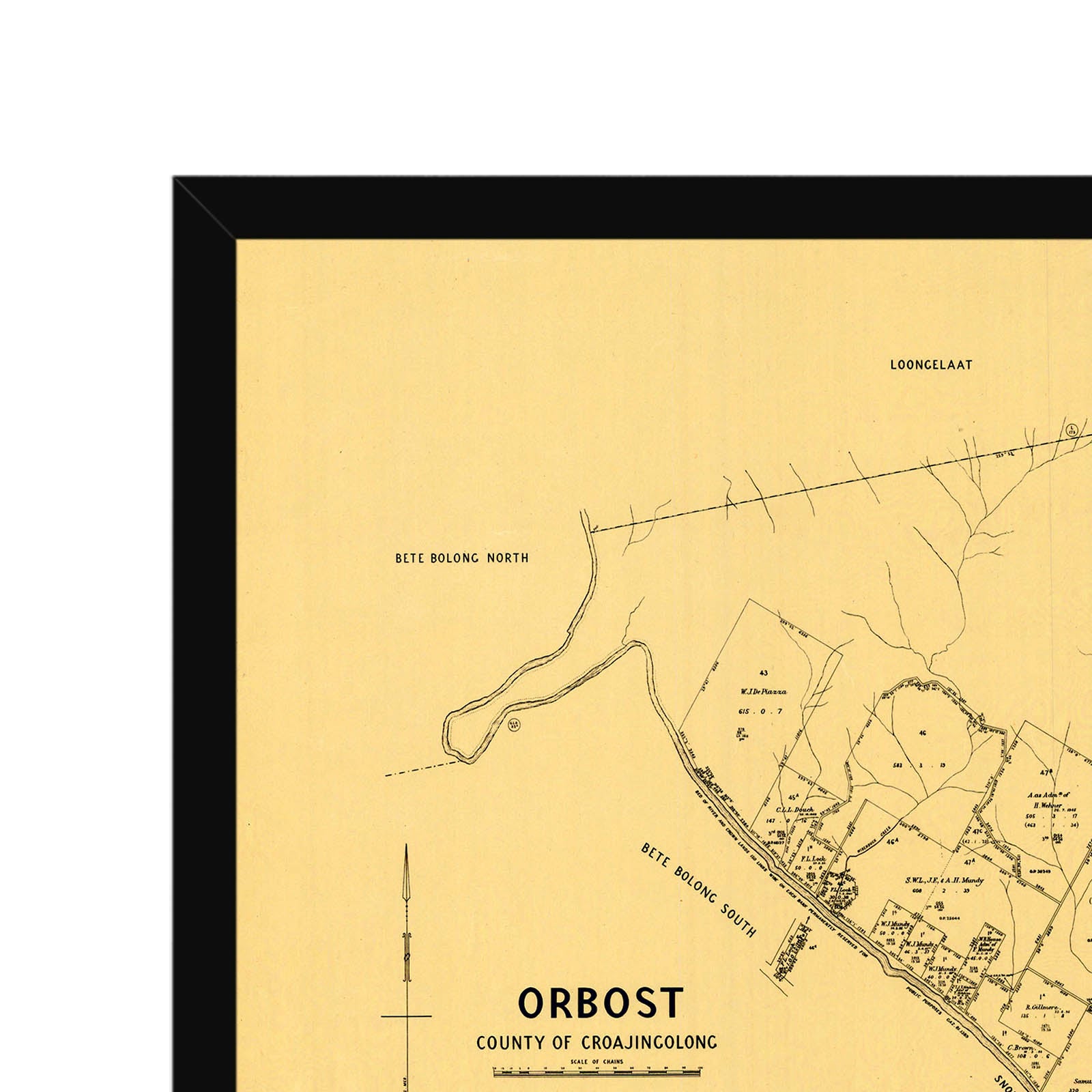 Orbost, Victoria Australia Vintage Map #1 (1952) – Vintage Maps