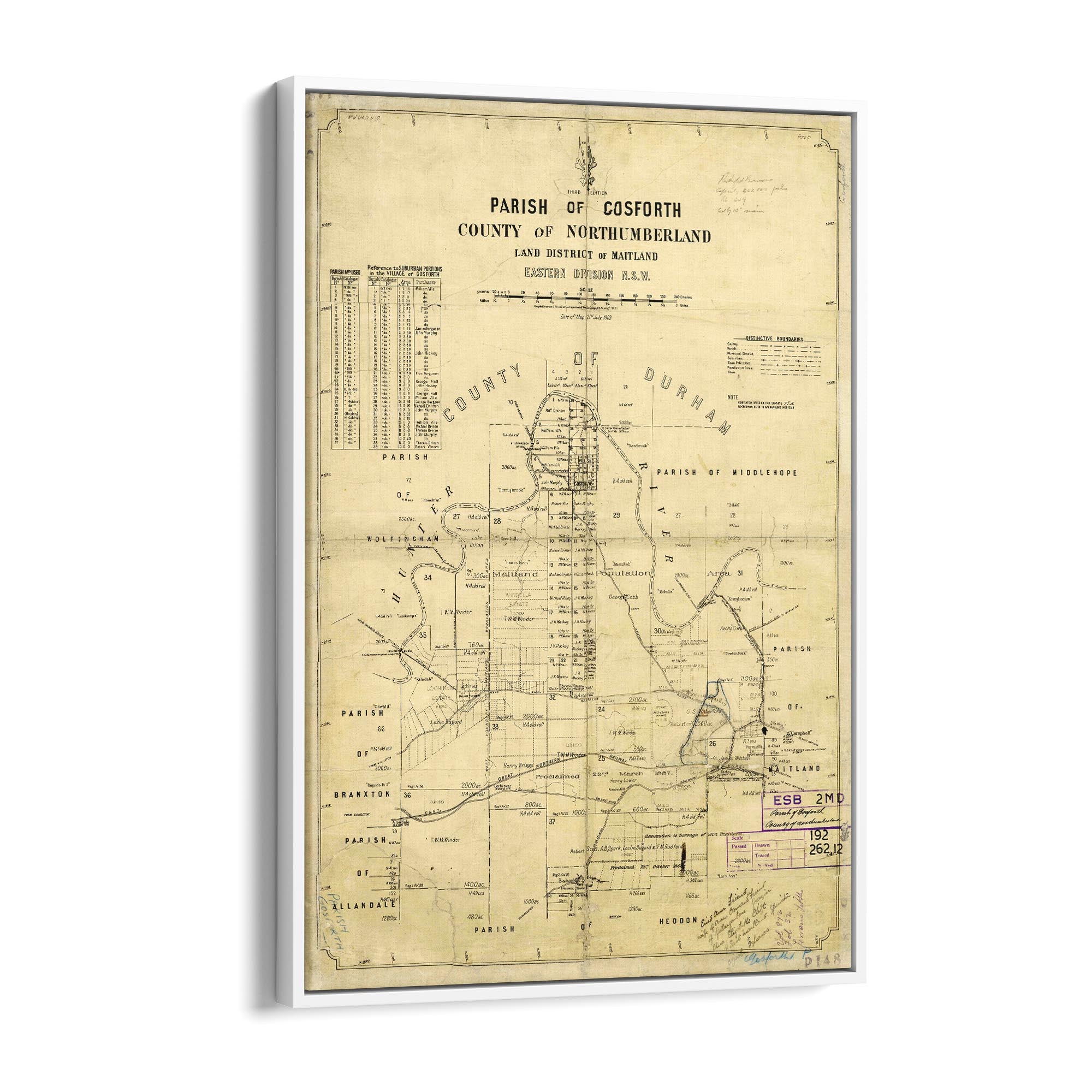 1903 Map of Gosforth, New South Wales – Vintage Maps