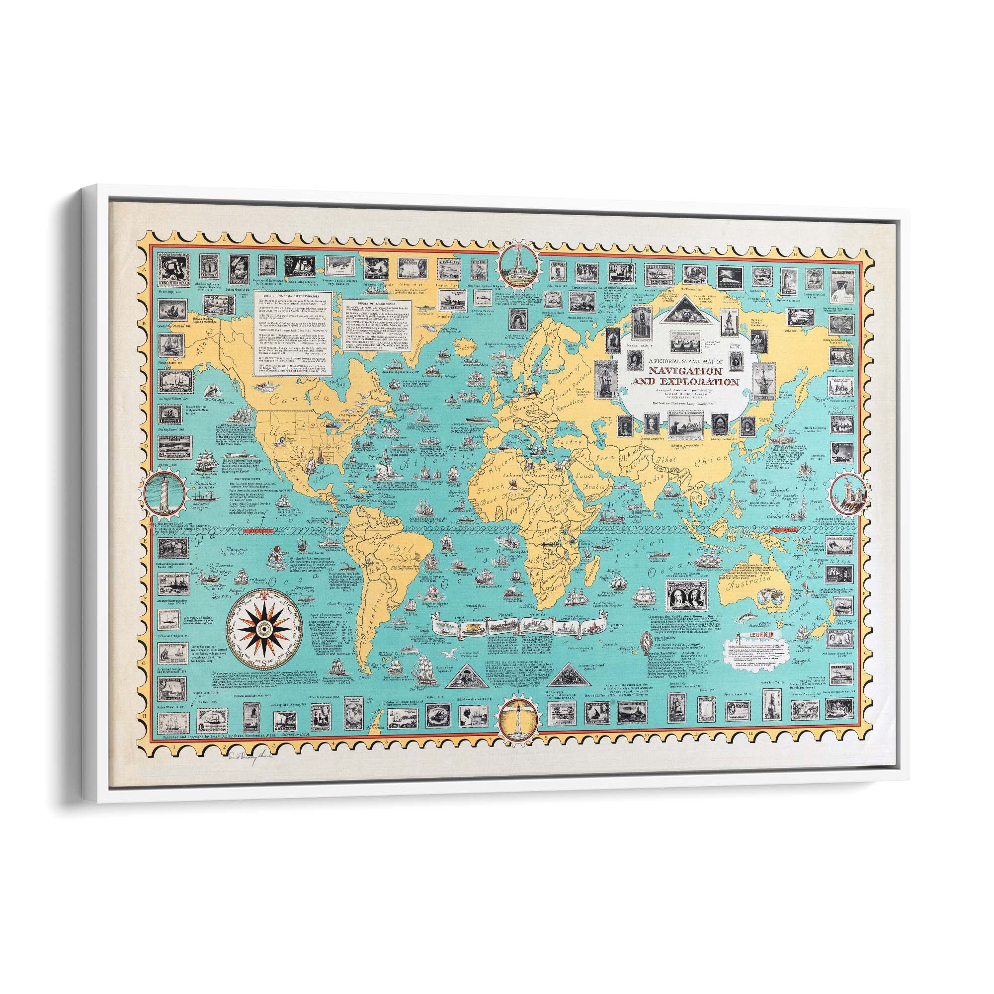1878 Vintage Map of The World – Vintage Maps
