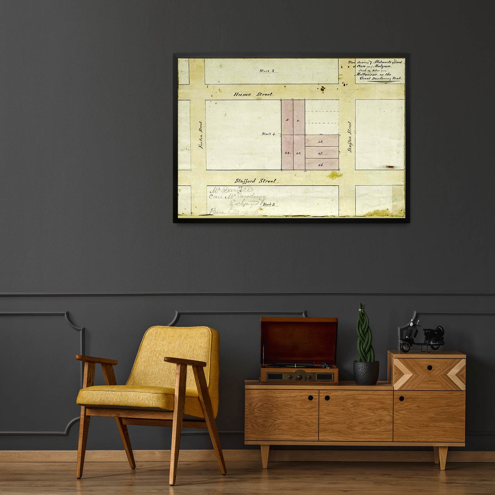 Mulgrave, Victoria Australia Vintage Map #4 (185-?) – Vintage Maps
