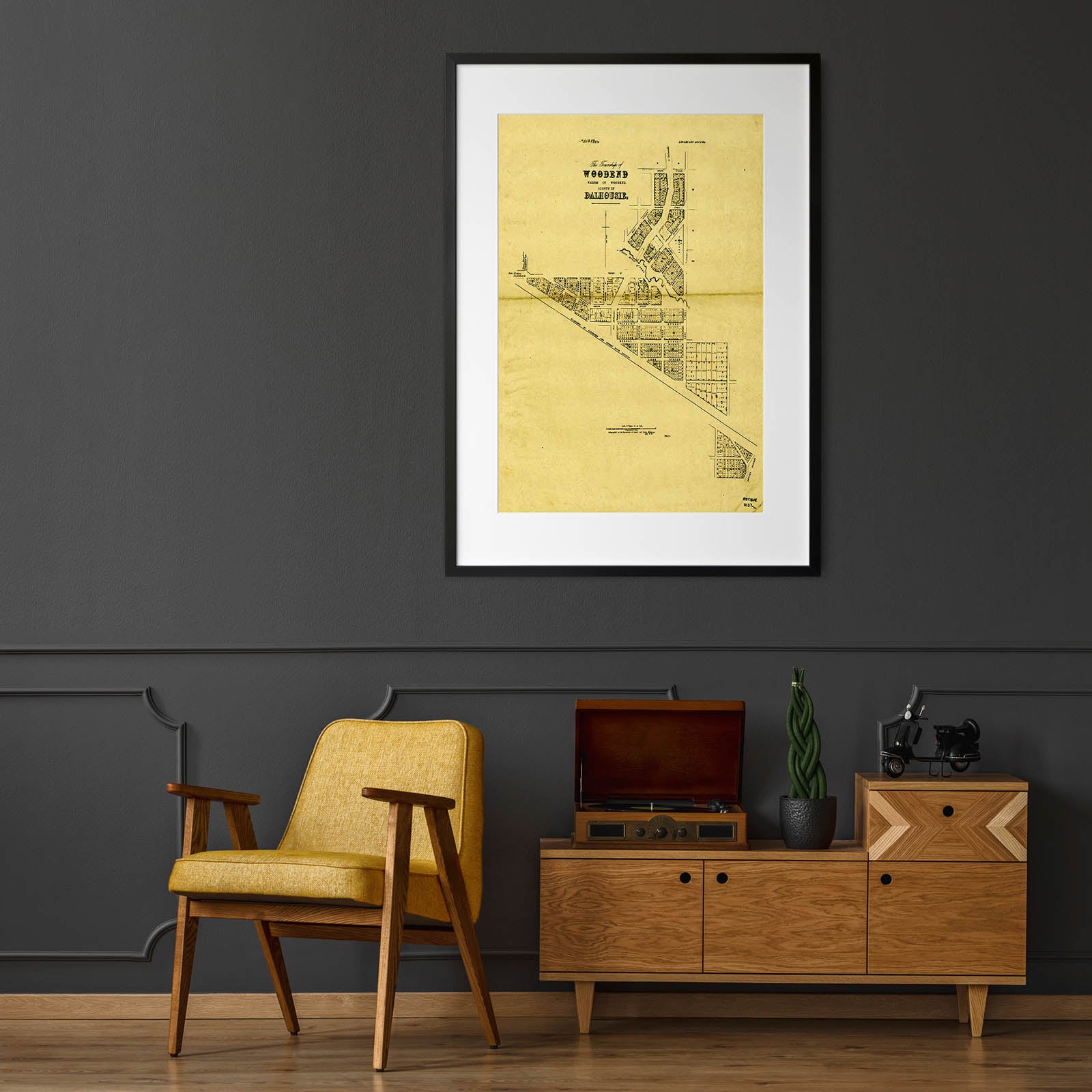 Woodend, Victoria Australia Vintage Map #2 (1862) – Vintage Maps