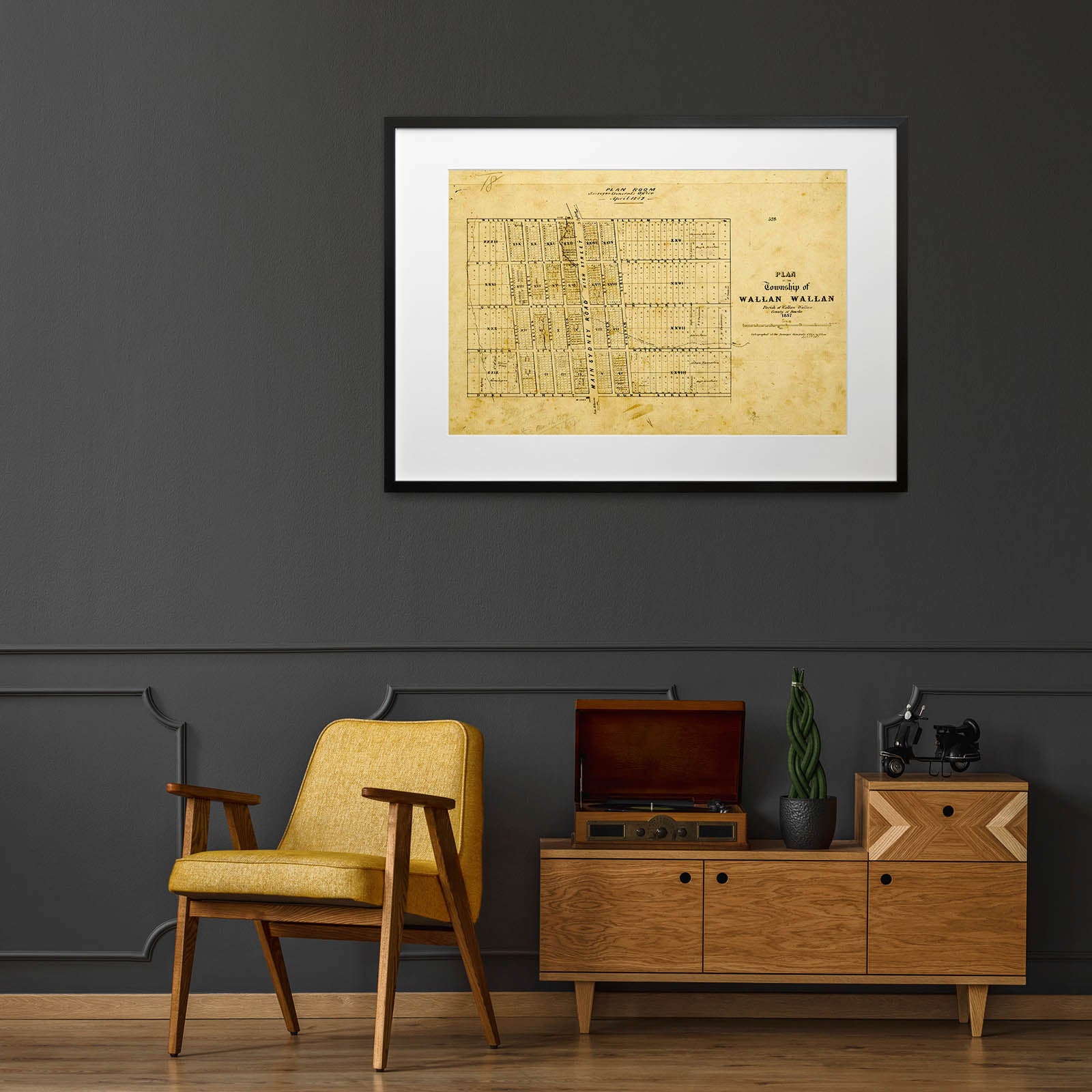 Wallan, Victoria Australia Vintage Map #7 (1857) – Vintage Maps