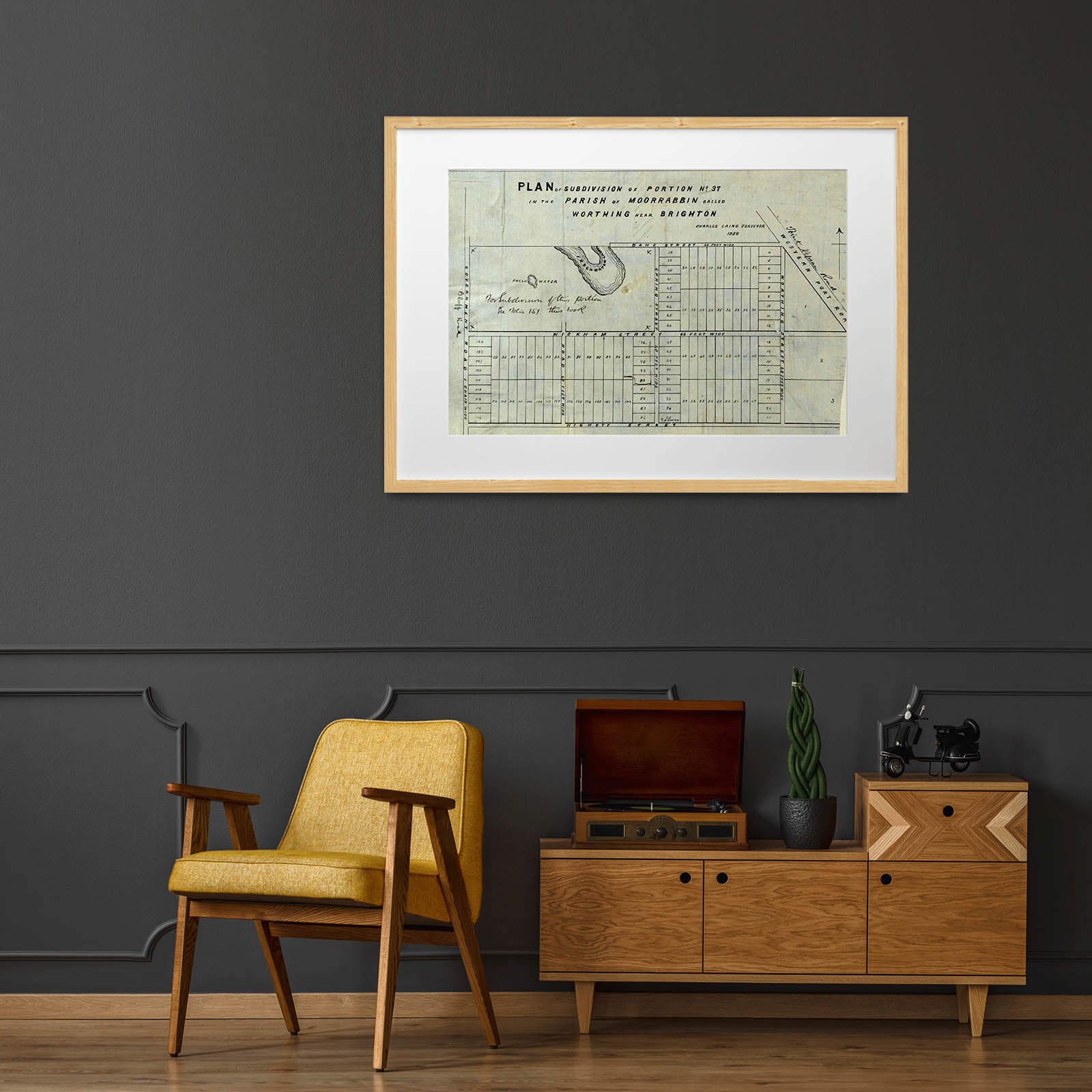 Highett, Victoria Australia Vintage Map #5 (1853) – Vintage Maps