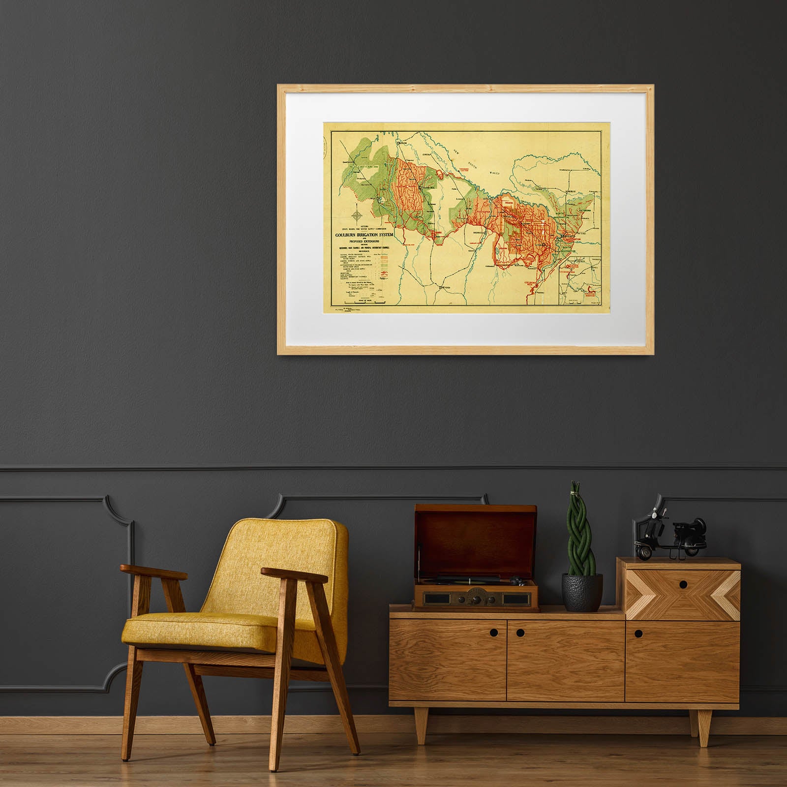 Tatura, Victoria Australia Vintage Map #5 (1928) – Vintage Maps