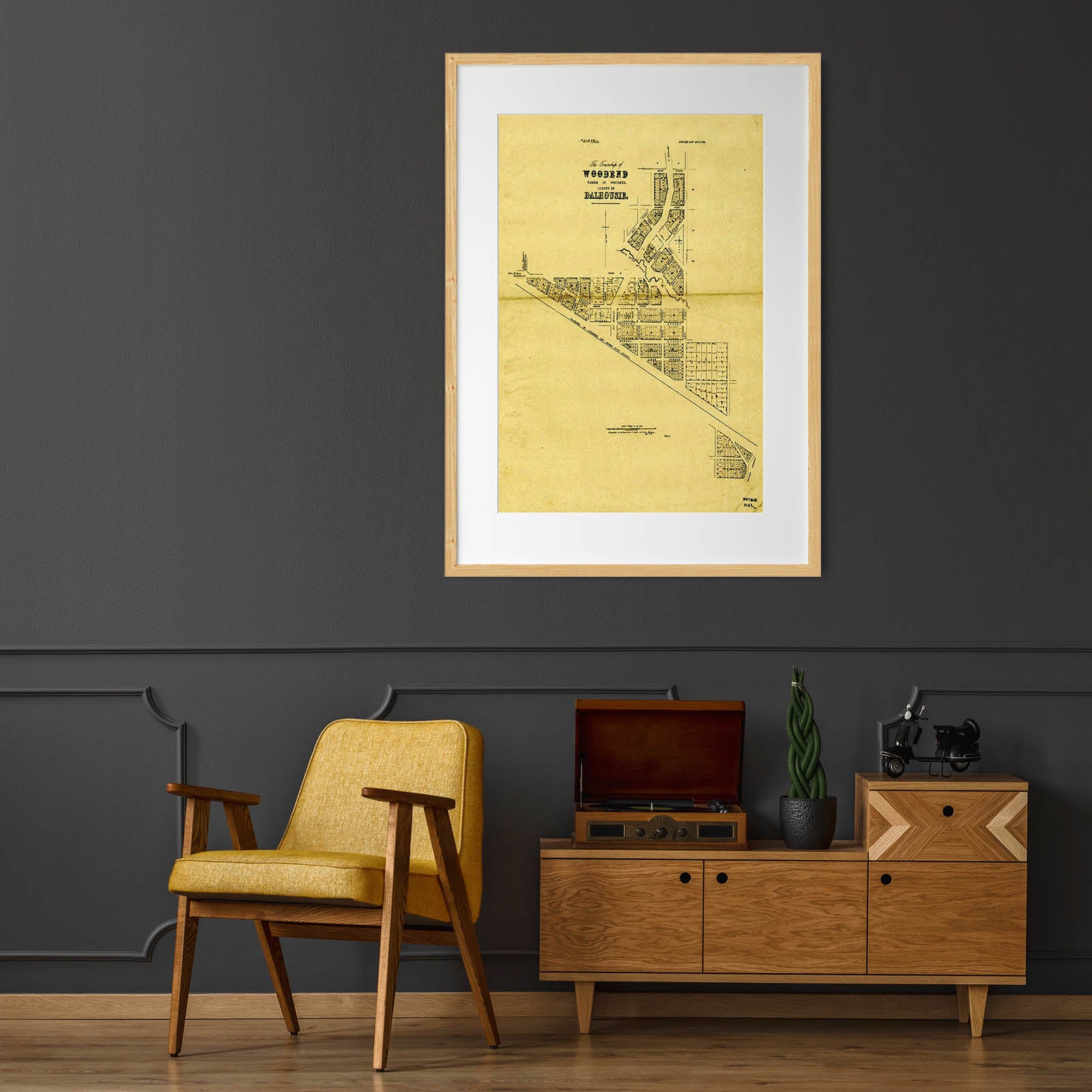 Woodend, Victoria Australia Vintage Map #2 (1862) – Vintage Maps